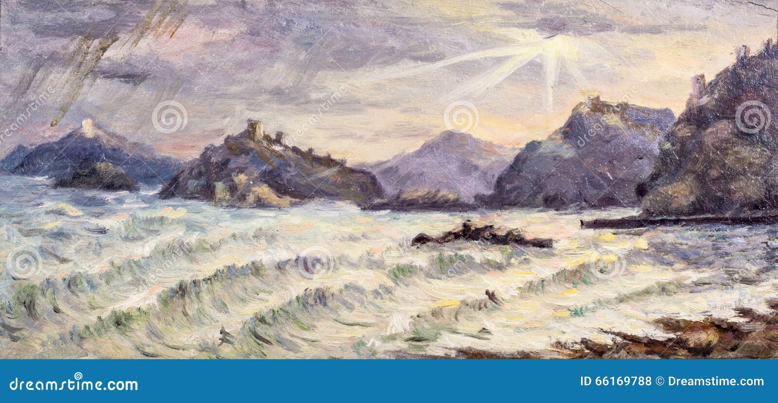 Beautiful Picture Of The Landscape Is Suitable For The Background ...