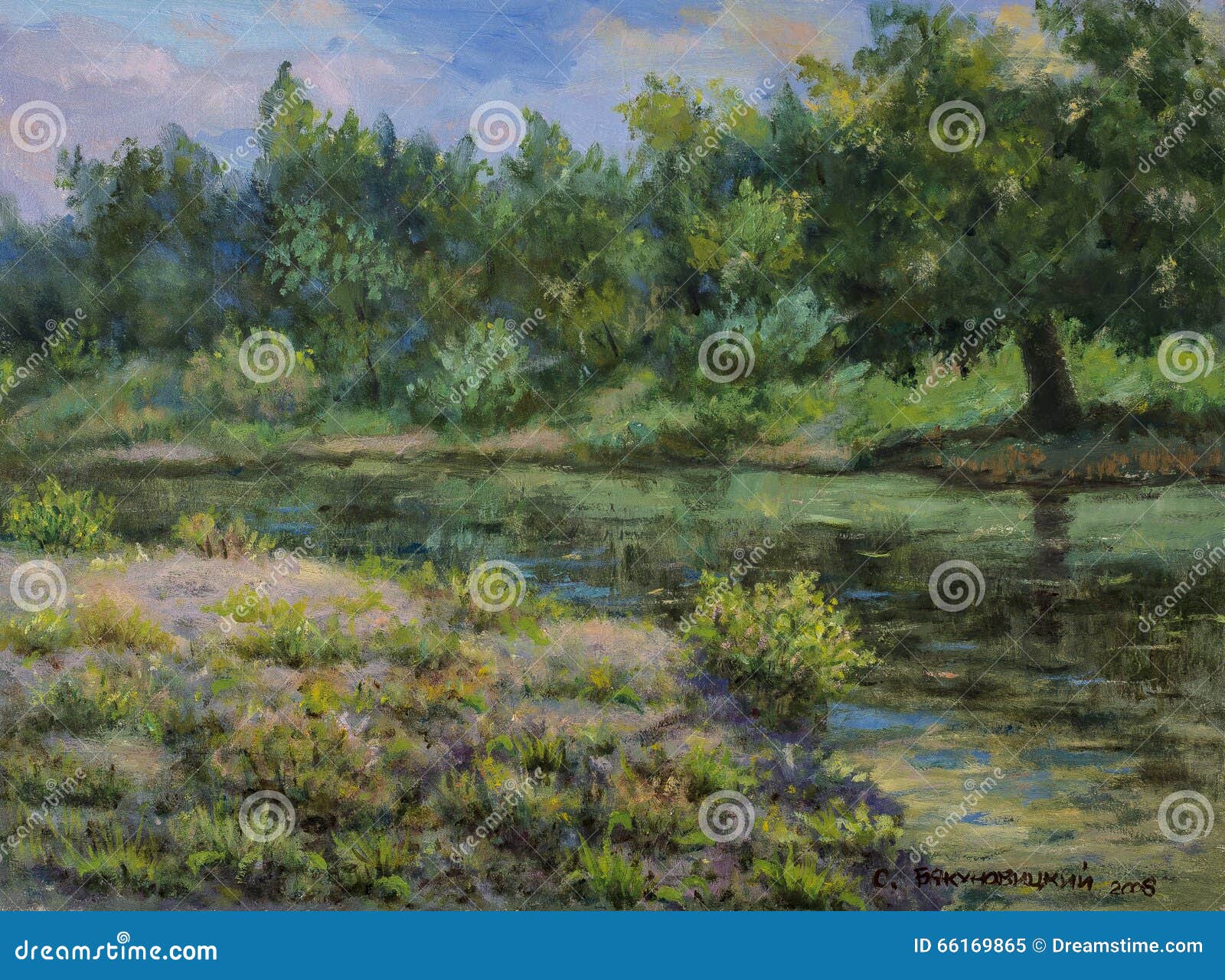 Beautiful Picture Of The Landscape Is Suitable For The Background ...