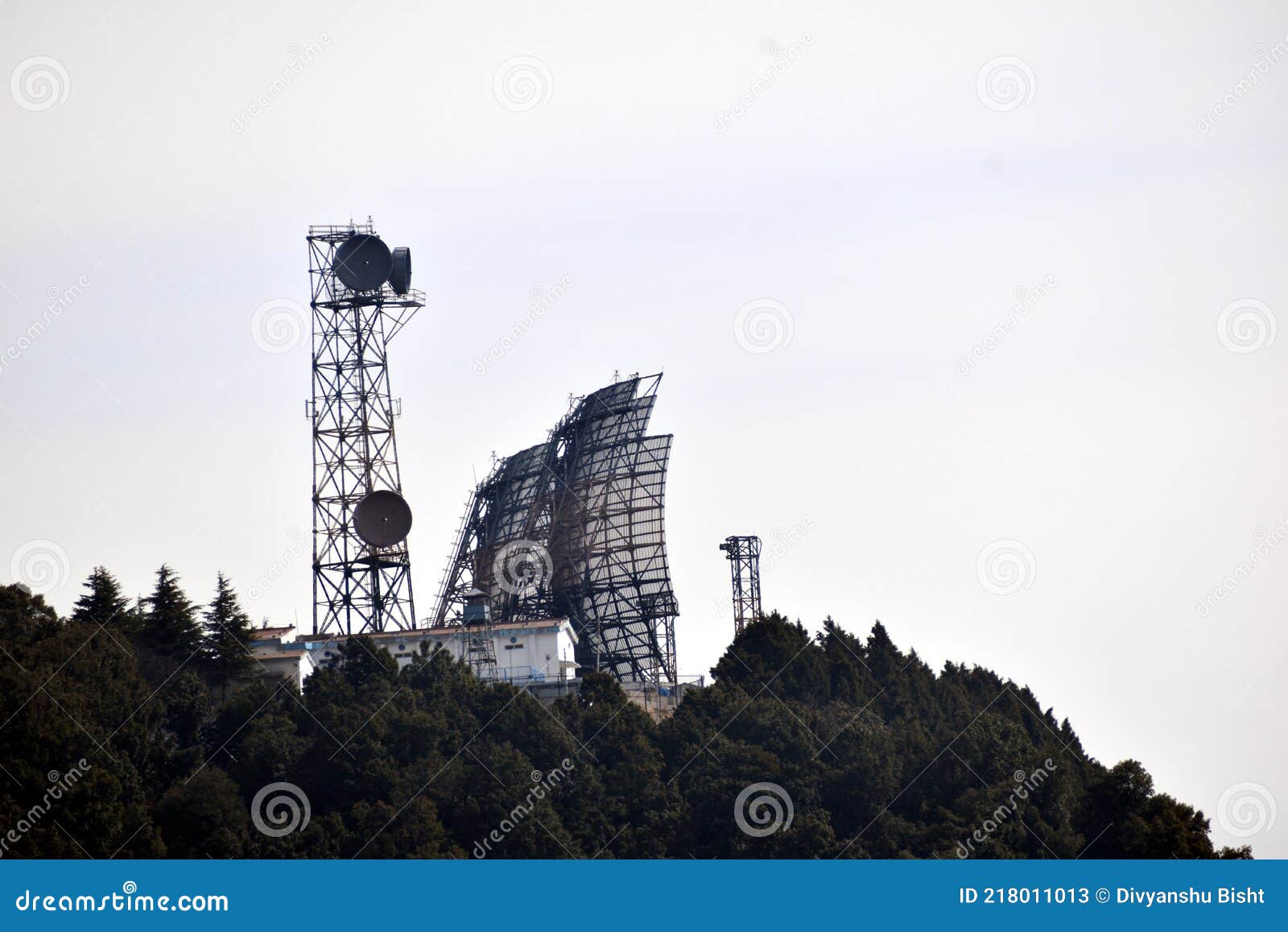Beautiful Picture of Network Towers Stock Image - Image of blue, design ...