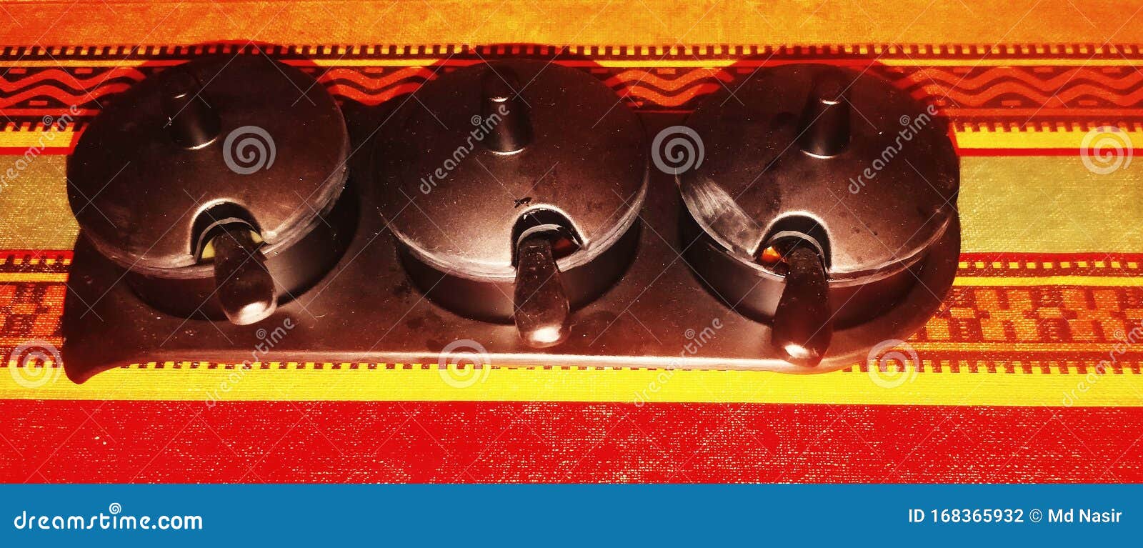 Ceramic Sauce Display Table Stand Stock Photo - Image of sauce, three ...