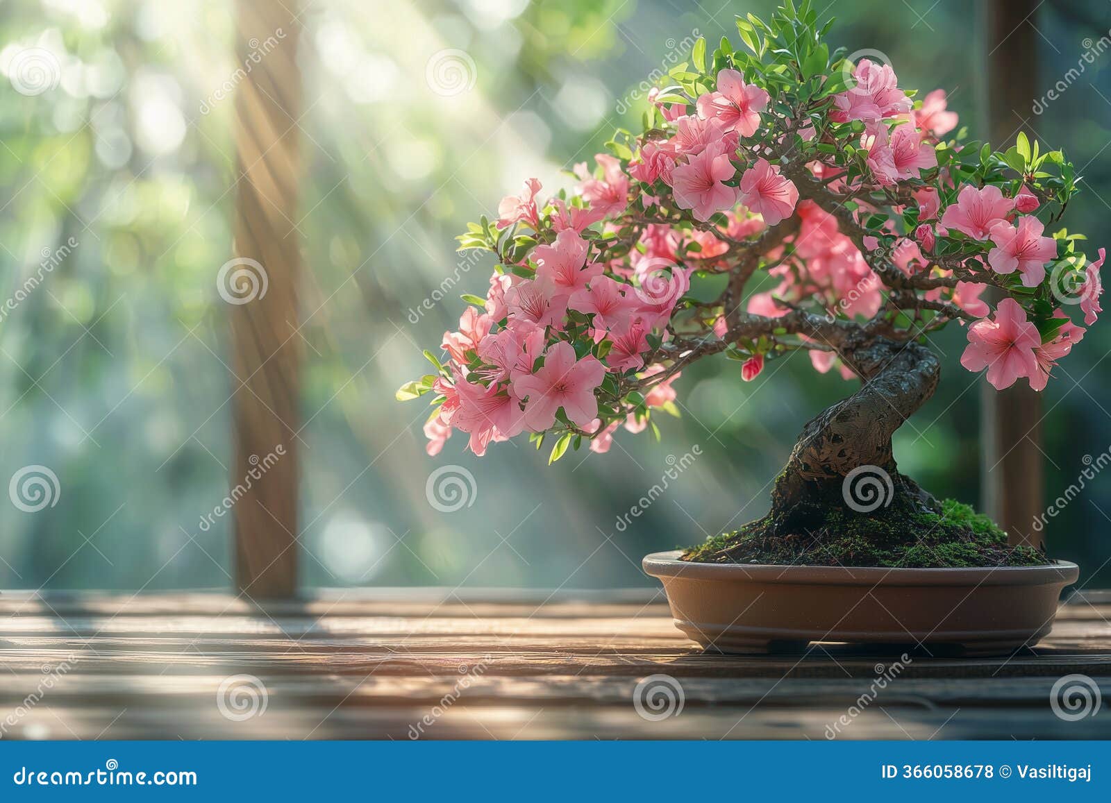 Pink Bonsai Tree: Realistic Hyper-detailed Rendering For Desktop ...