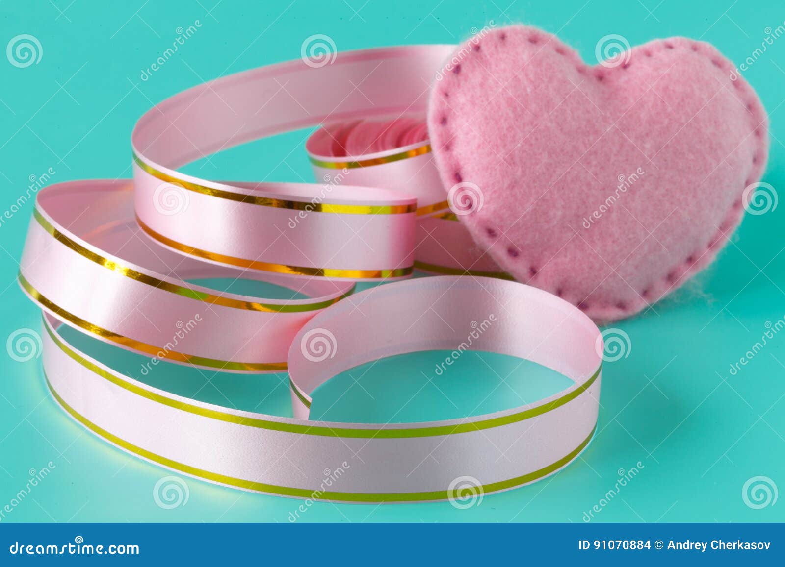 Beautiful pink ribbon stock photo. Image of ribbon, seasonal - 91070884