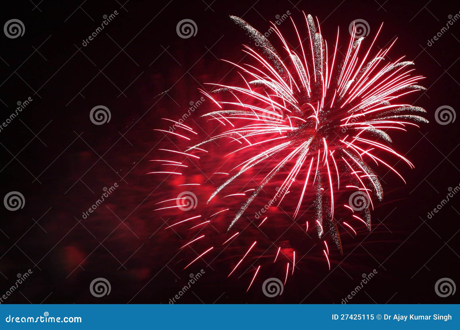 Beautiful Pink Sparks Fireworks Stock Image - Image of light, flash ...