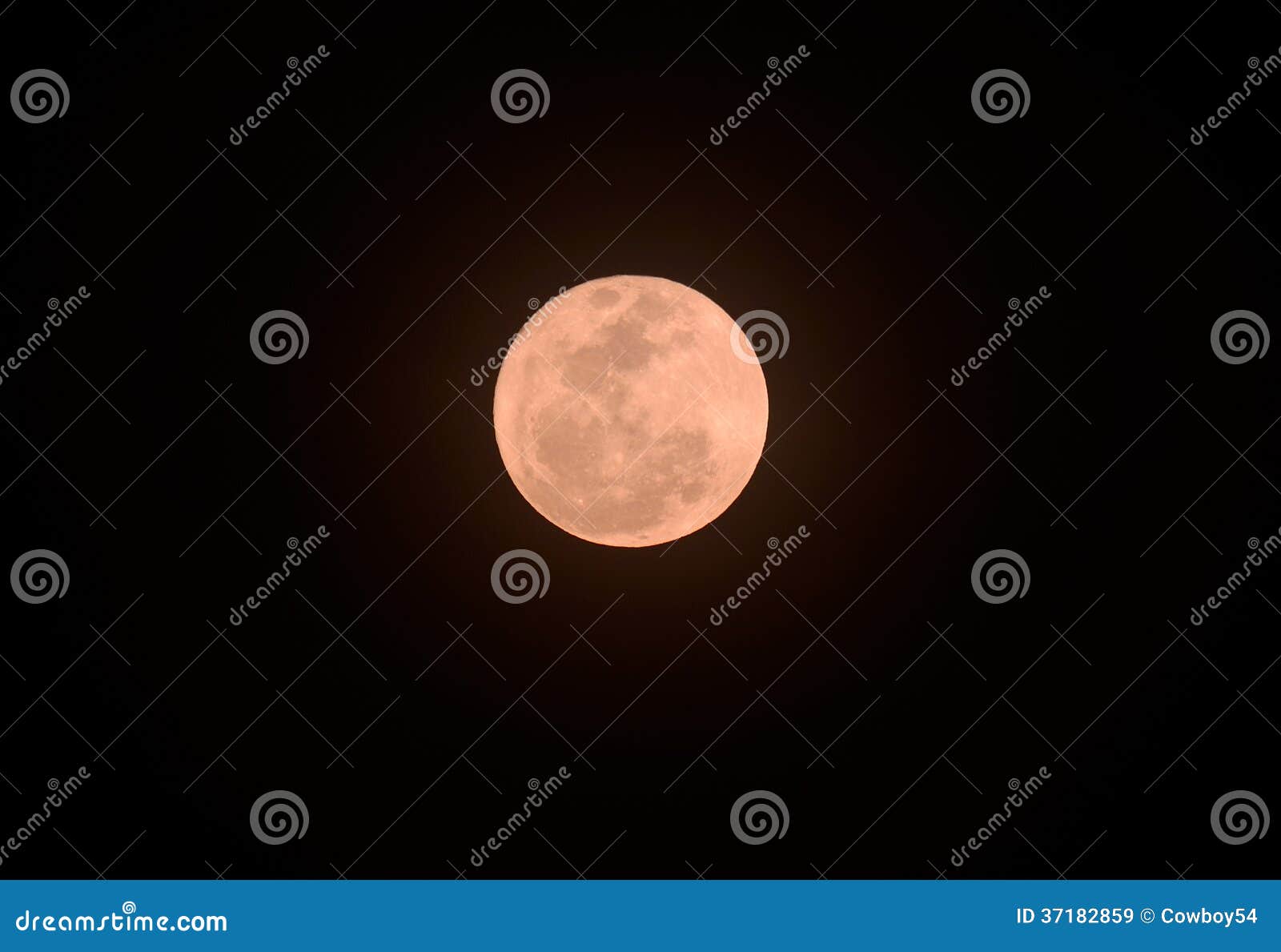 Beautiful pinky moon stock image. Image of crater, astronomy - 37182859