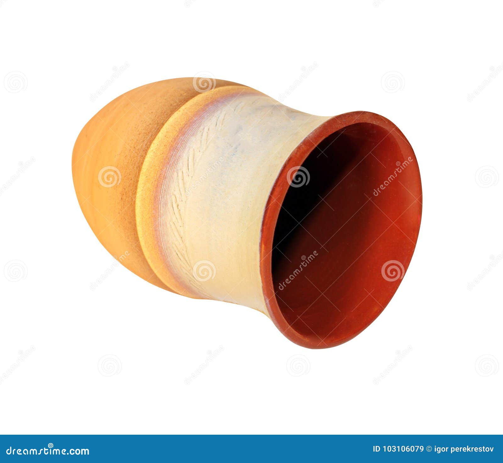 Beautiful Pitcher Isolated on White Background Stock Image - Image of ...