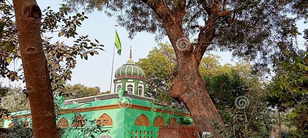 Beautiful Place Famous Mazaar Stock Photo - Image of estate, chapel ...