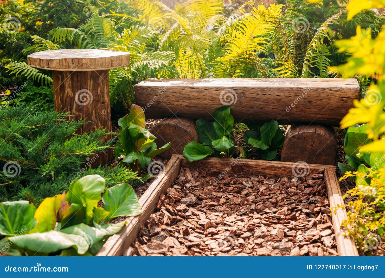 Place for Rest Outdoor Relax Zone Stock Image - Image of elegant, party ...