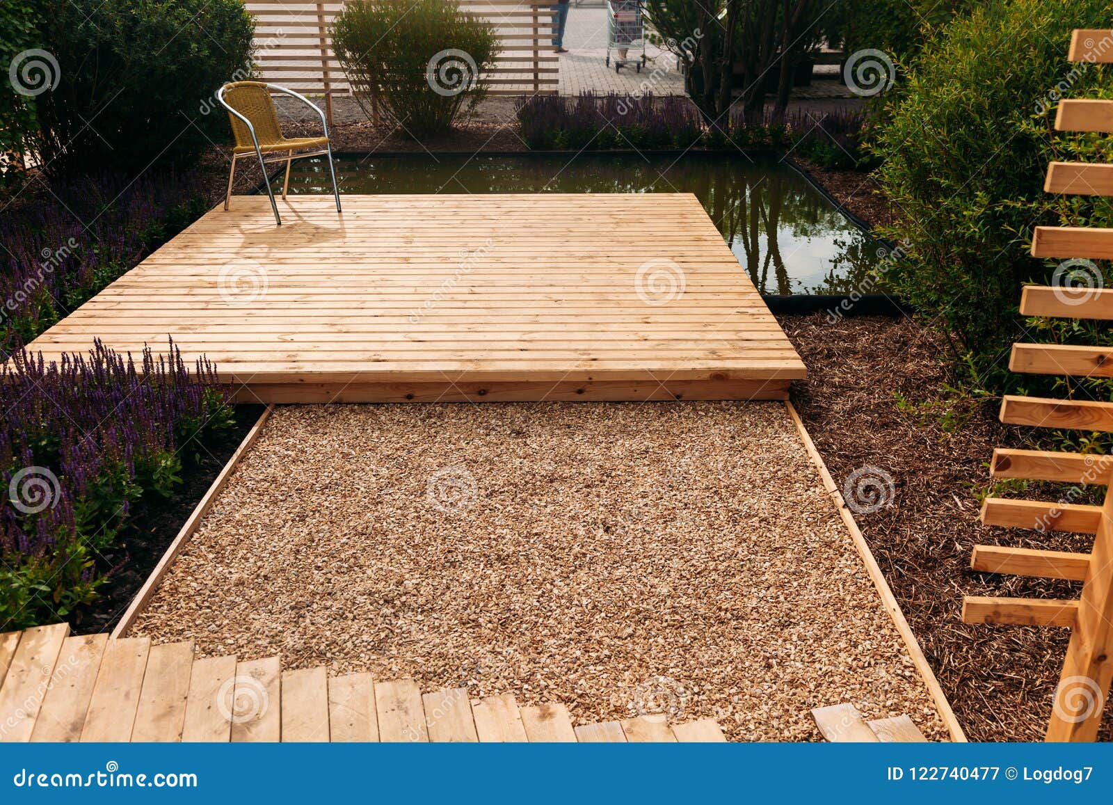 Place for Rest Outdoor Relax Zone Stock Image - Image of beautiful ...