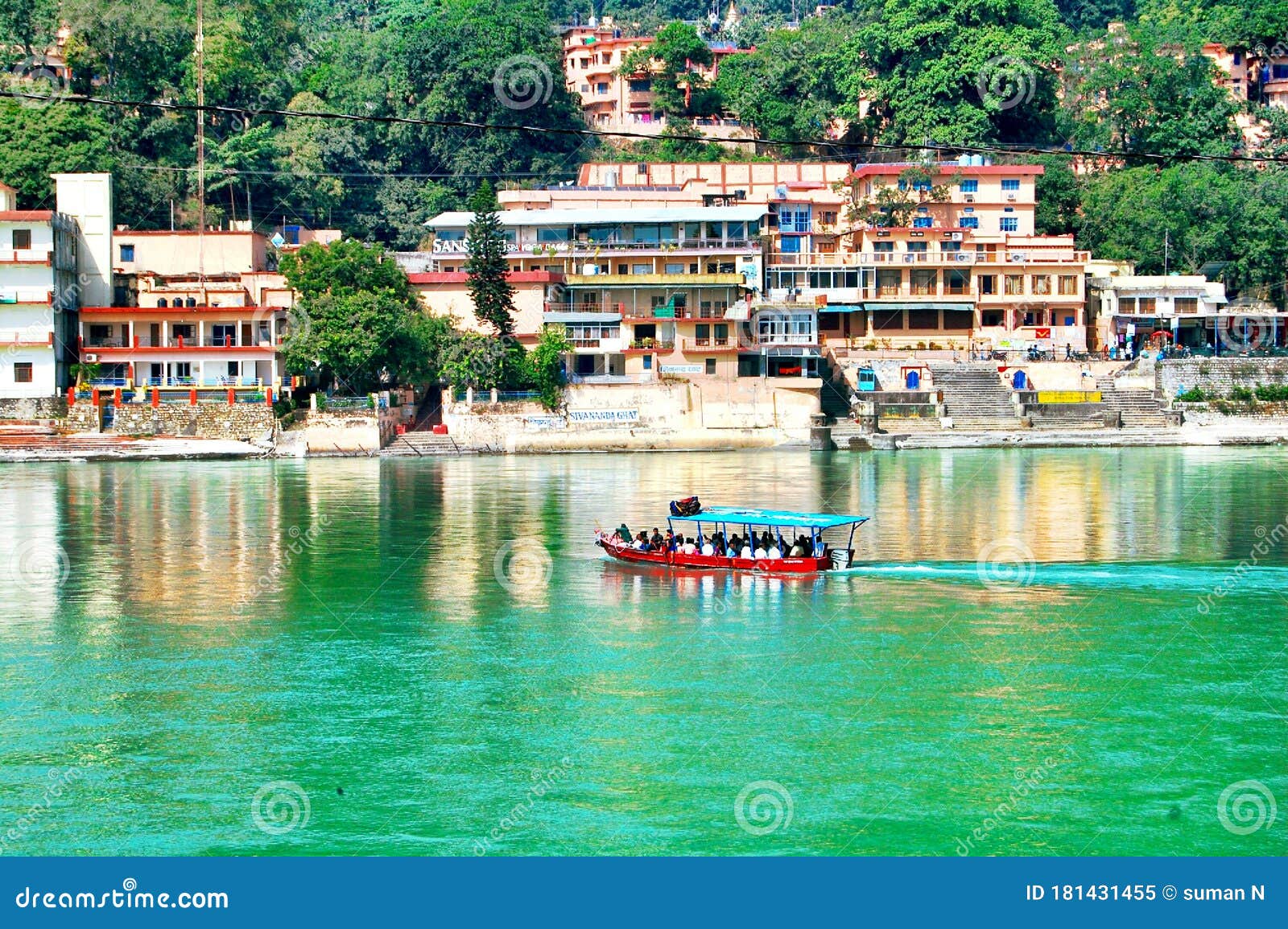 A Beautiful Place- Rishikesh, India Editorial Image - Image of india ...