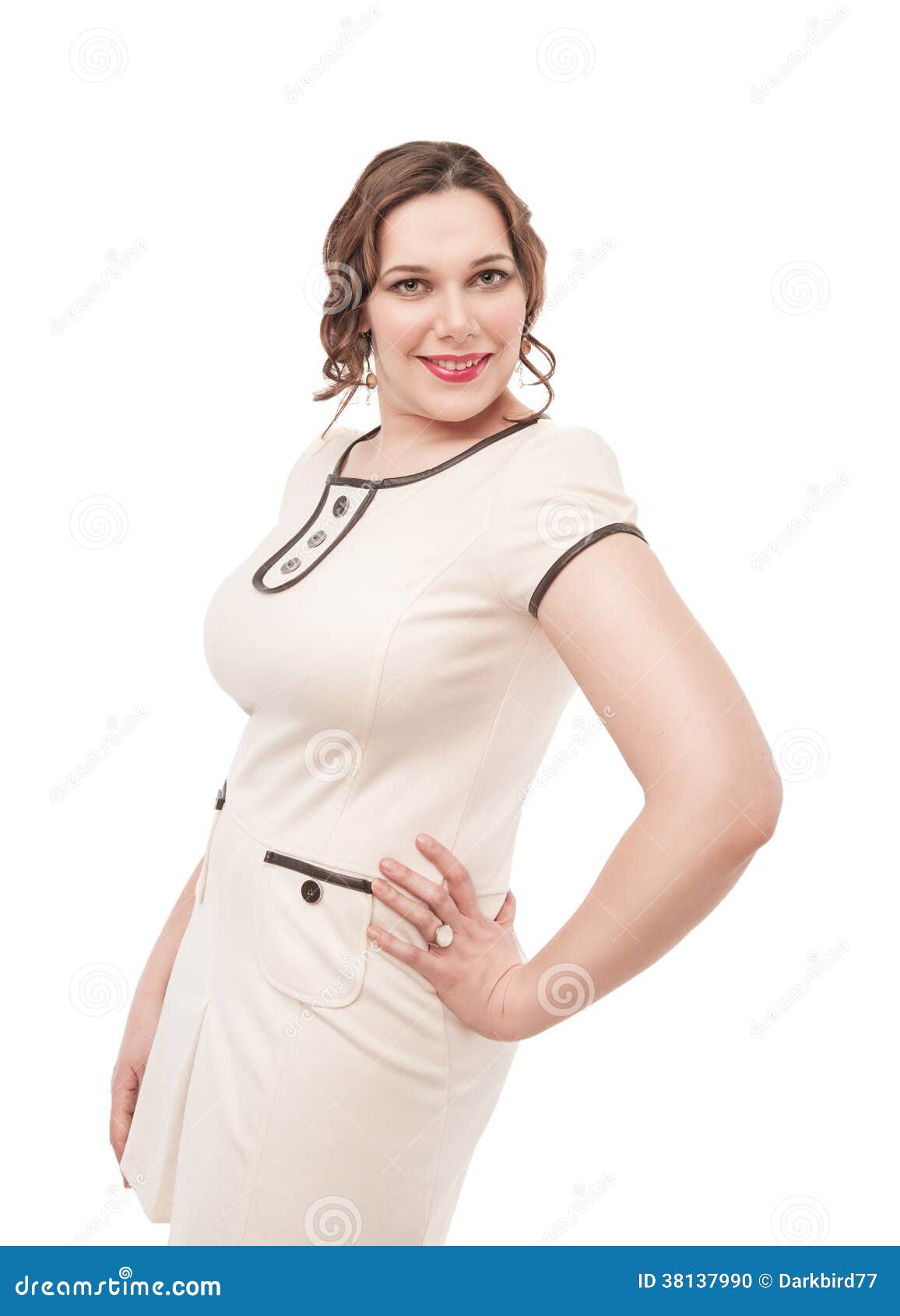 Beautiful plus size woman stock photo. Image of fashion - 38137990