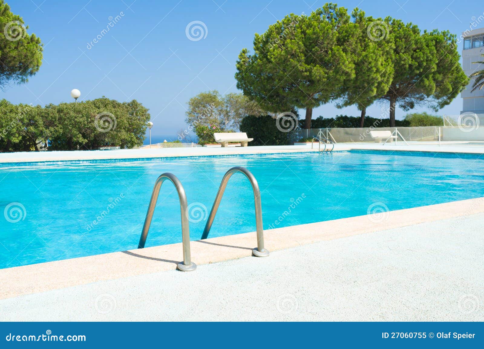 Beautiful pool stock image. Image of vacation, relax - 27060755