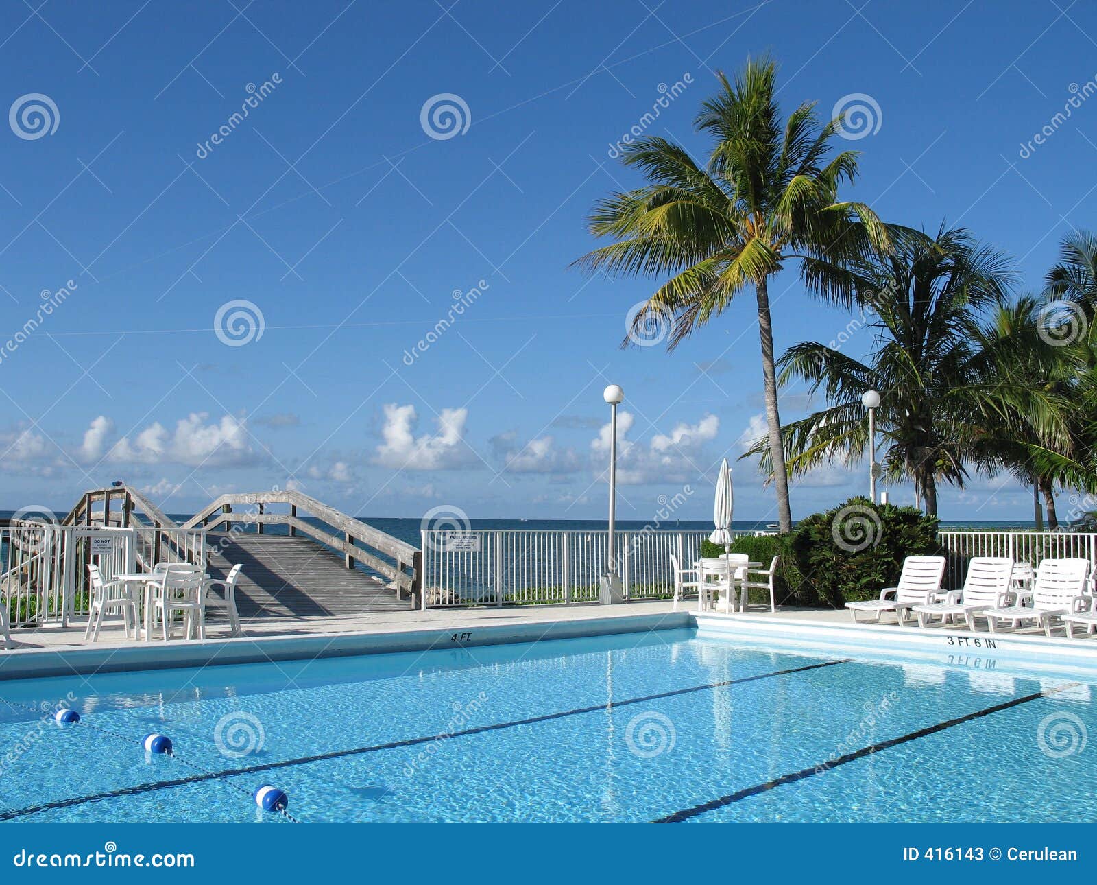 Beautiful Pool by the Beach Stock Image - Image of purity, jamaica: 416143