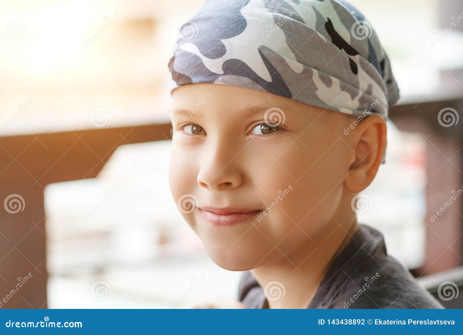 Beautiful Portrait of a Boy Who Smiles Stock Photo - Image of outdoors ...
