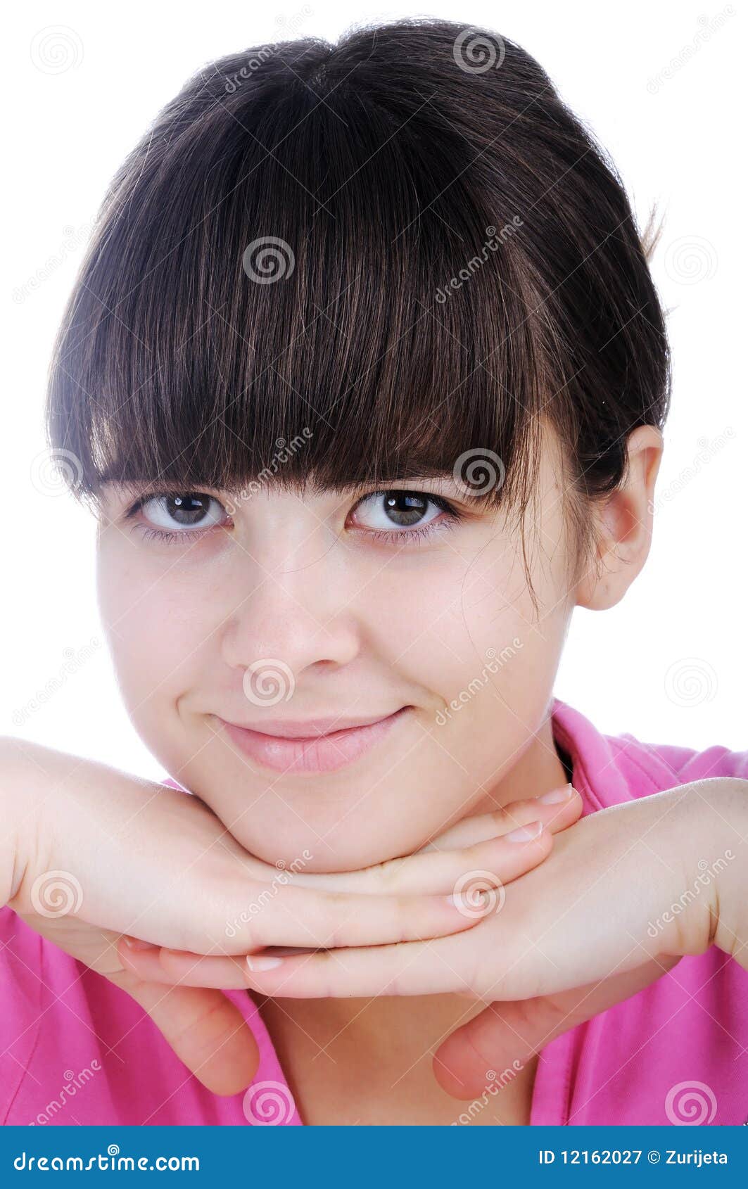 Beautiful positive girl stock image. Image of blond, modern - 12162027