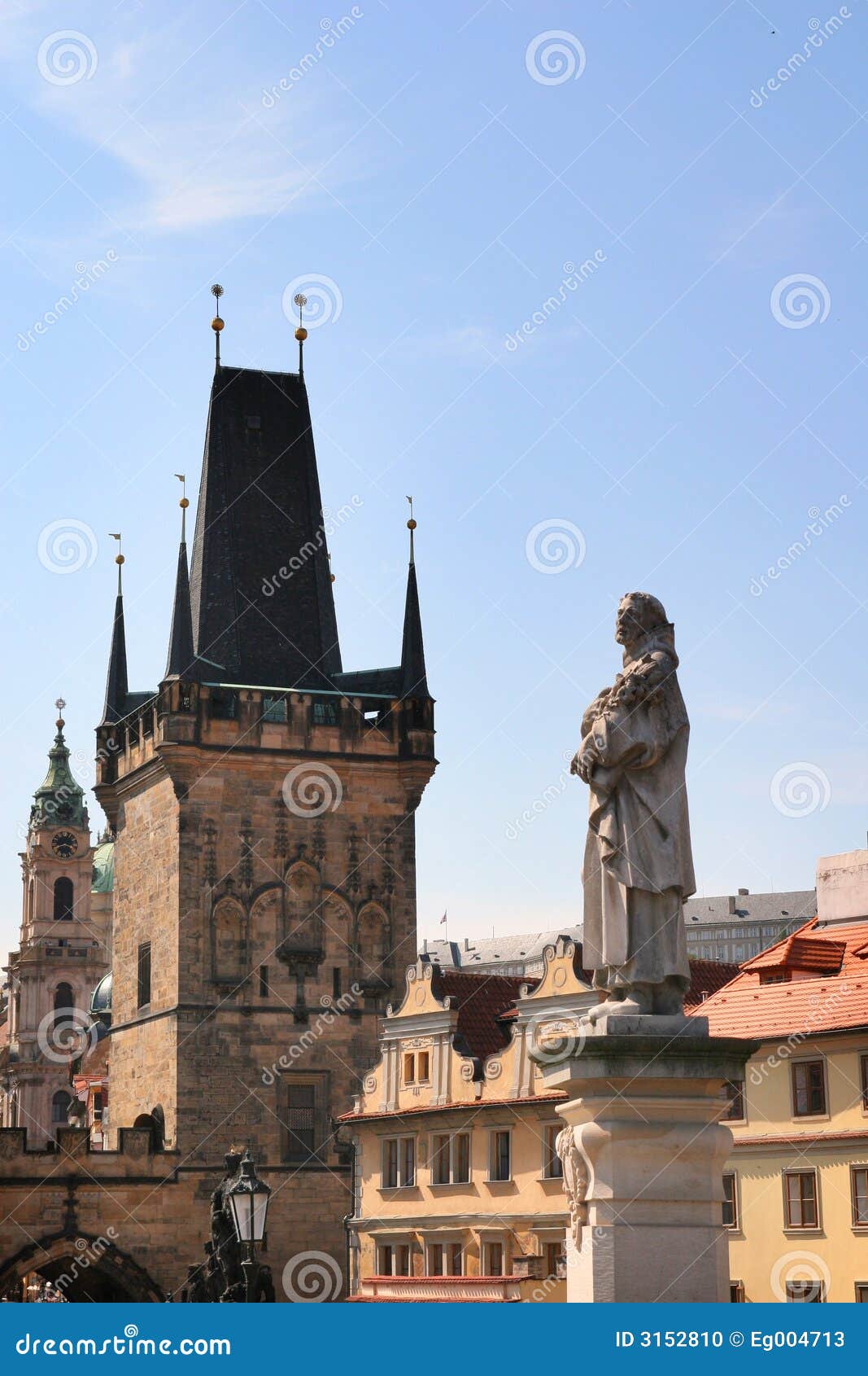 Beautiful Prague stock photo. Image of architecture, cathedral - 3152810