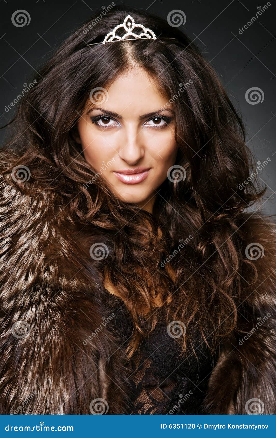 Beautiful Princess in Crown Stock Photo - Image of perfection, crown ...
