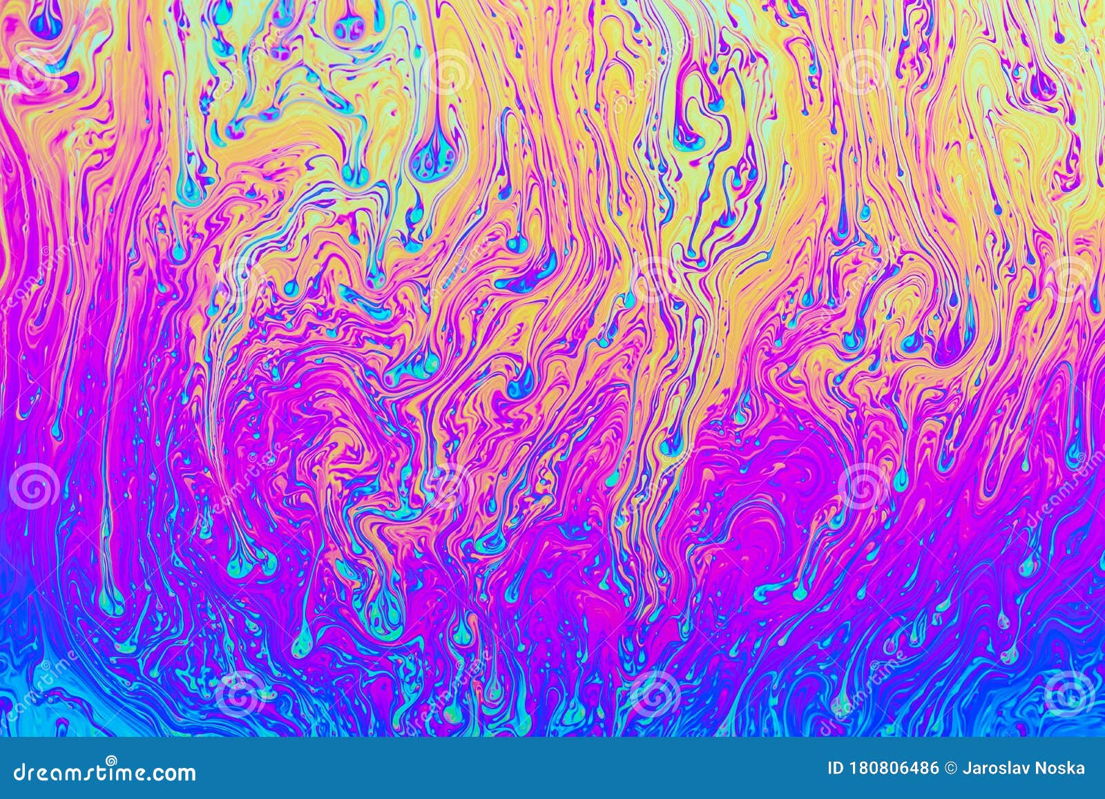 Beautiful Psychedelic Abstract, Close Up Stock Photo - Image of chaos ...