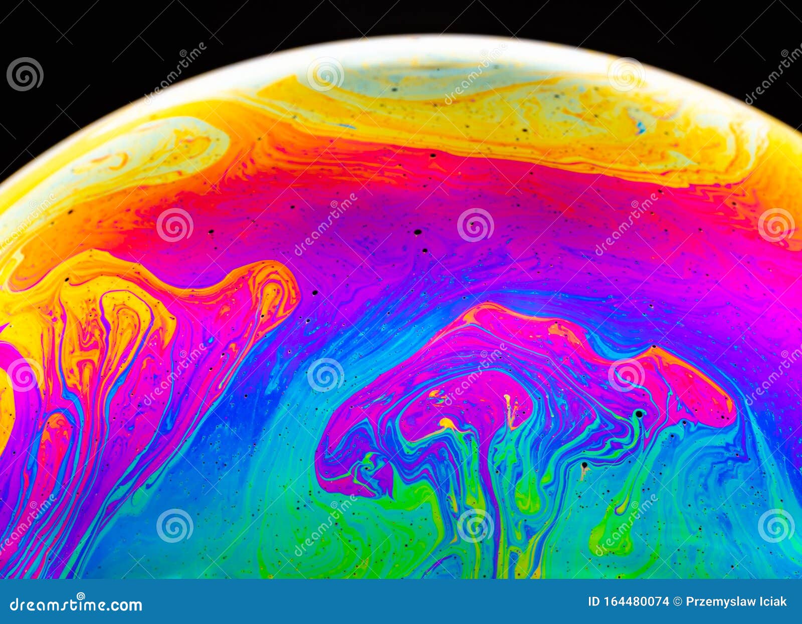 Beautiful Psychedelic Abstraction - Interference in Soap Films in ...