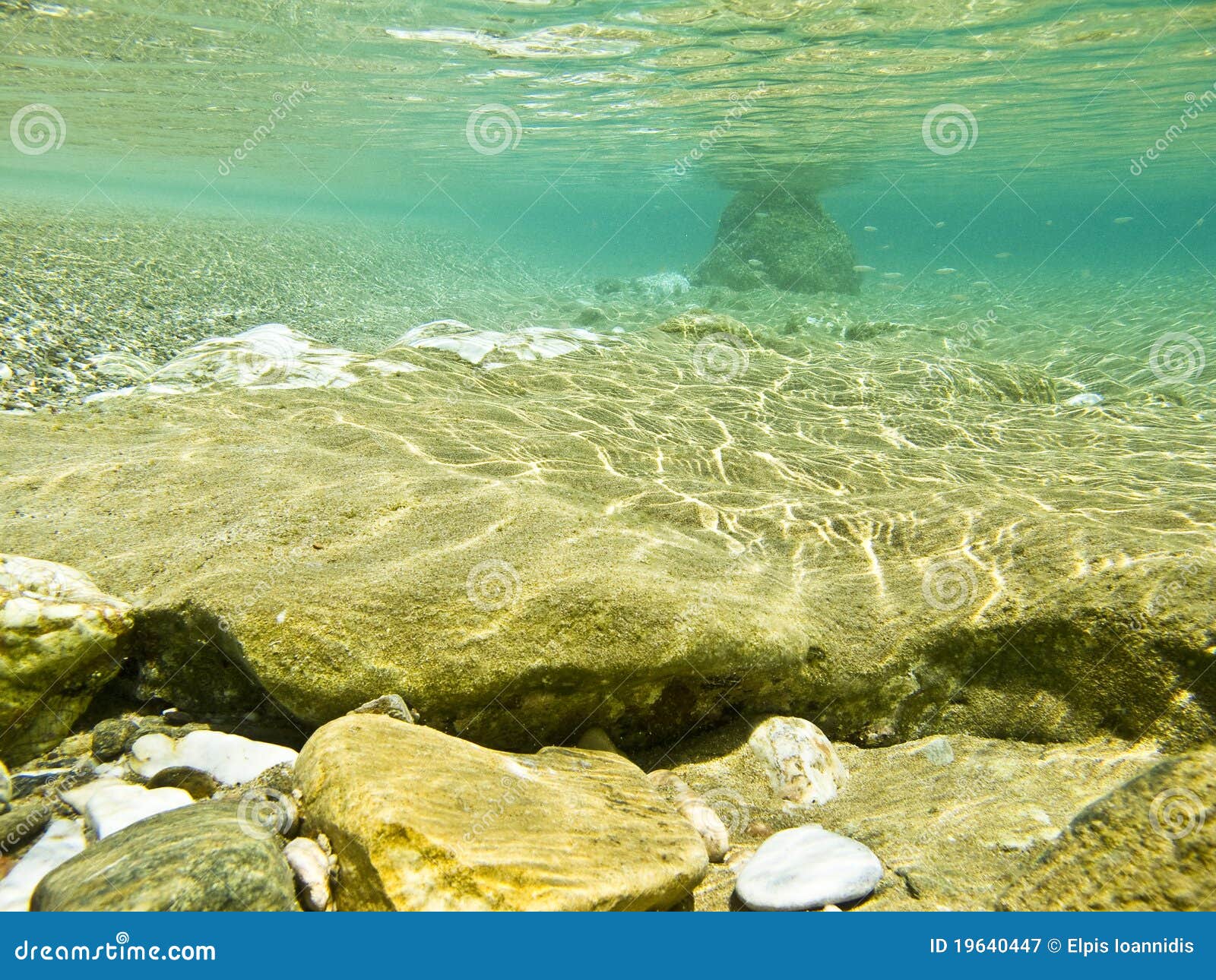 Beautiful Pure Underwater Scene Stock Image - Image of dream, diving ...