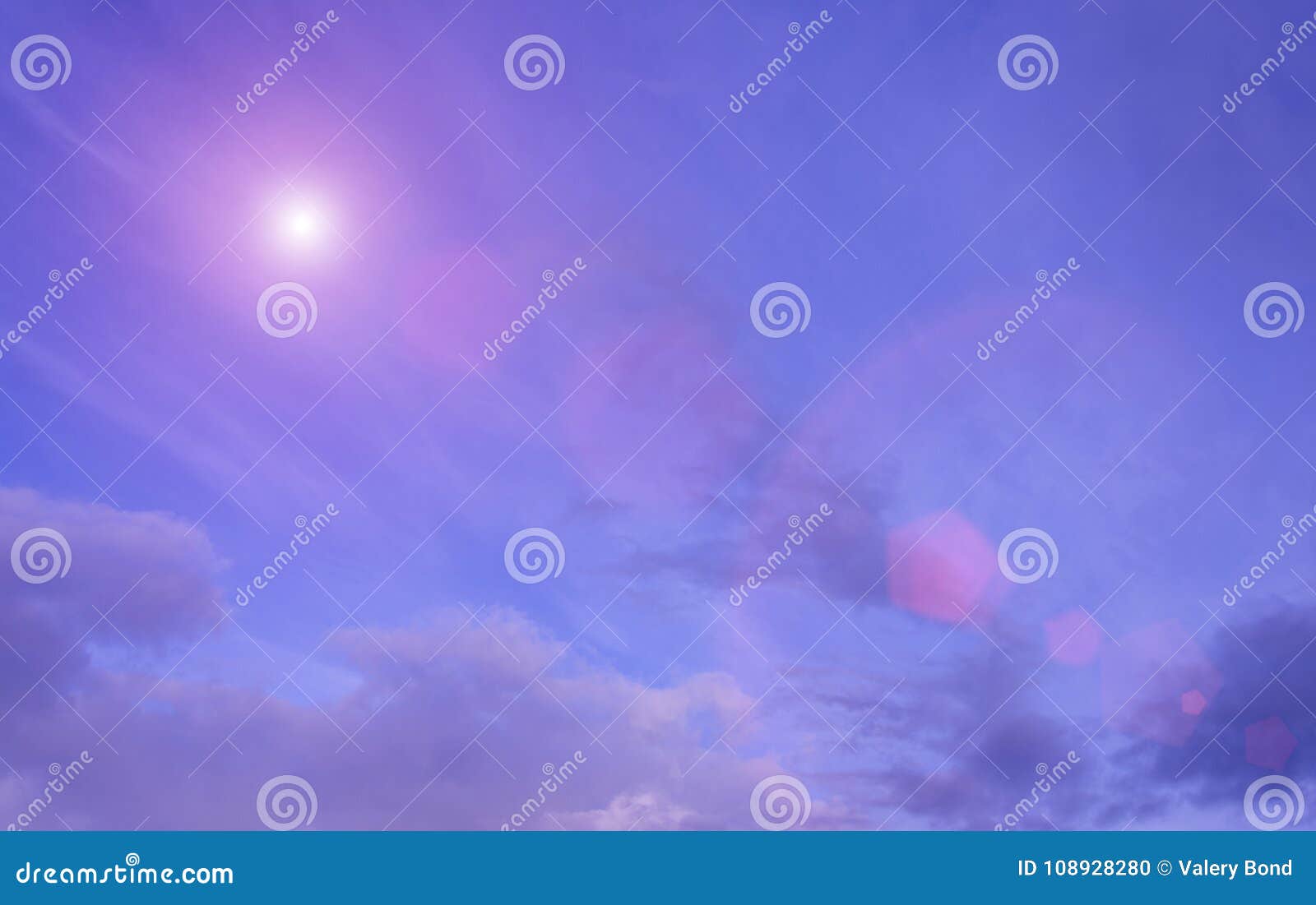 Purple Sun stock photo. Image of dawn, natural, horizontal - 108928280