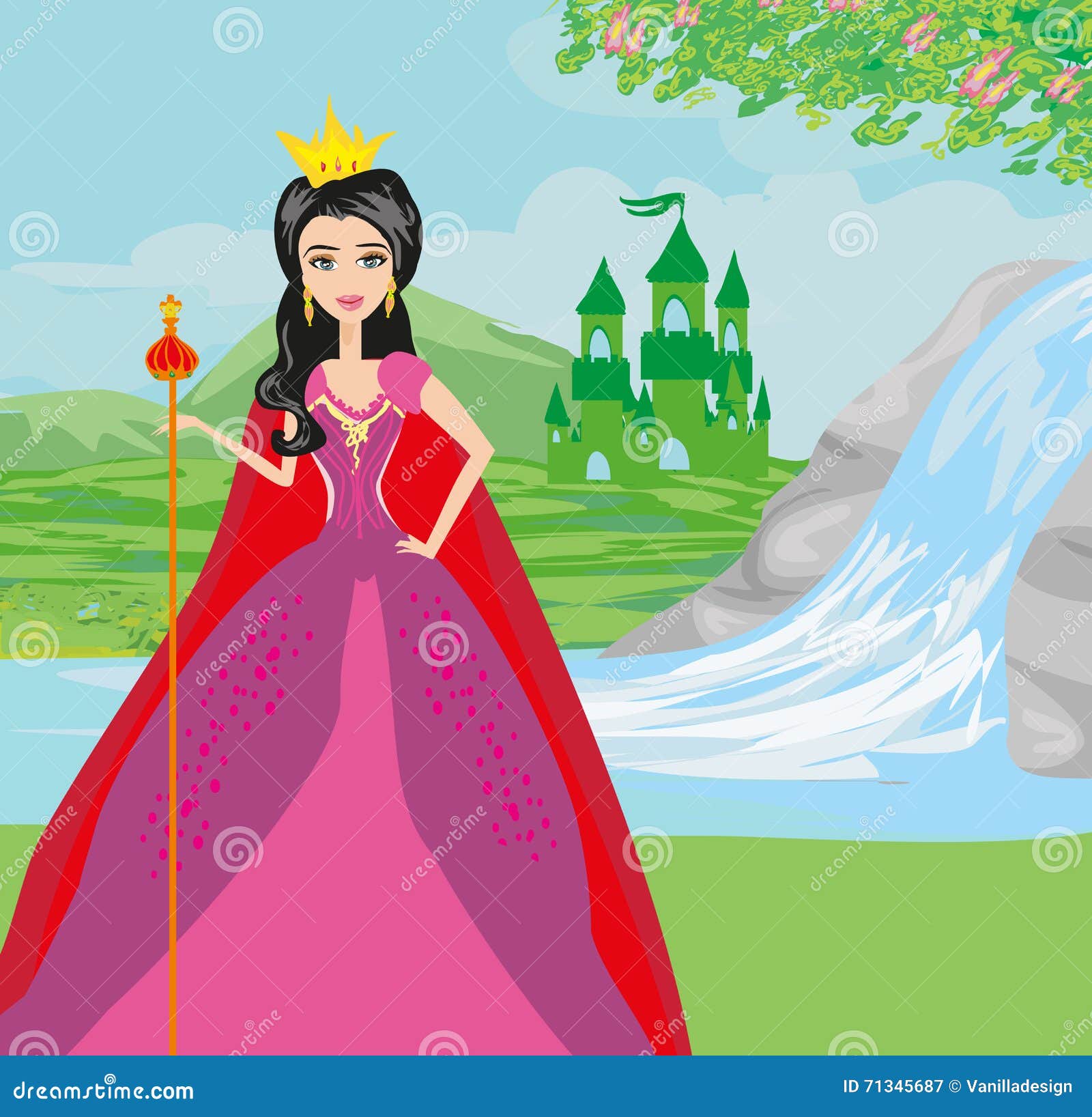 Beautiful Queen Clipart