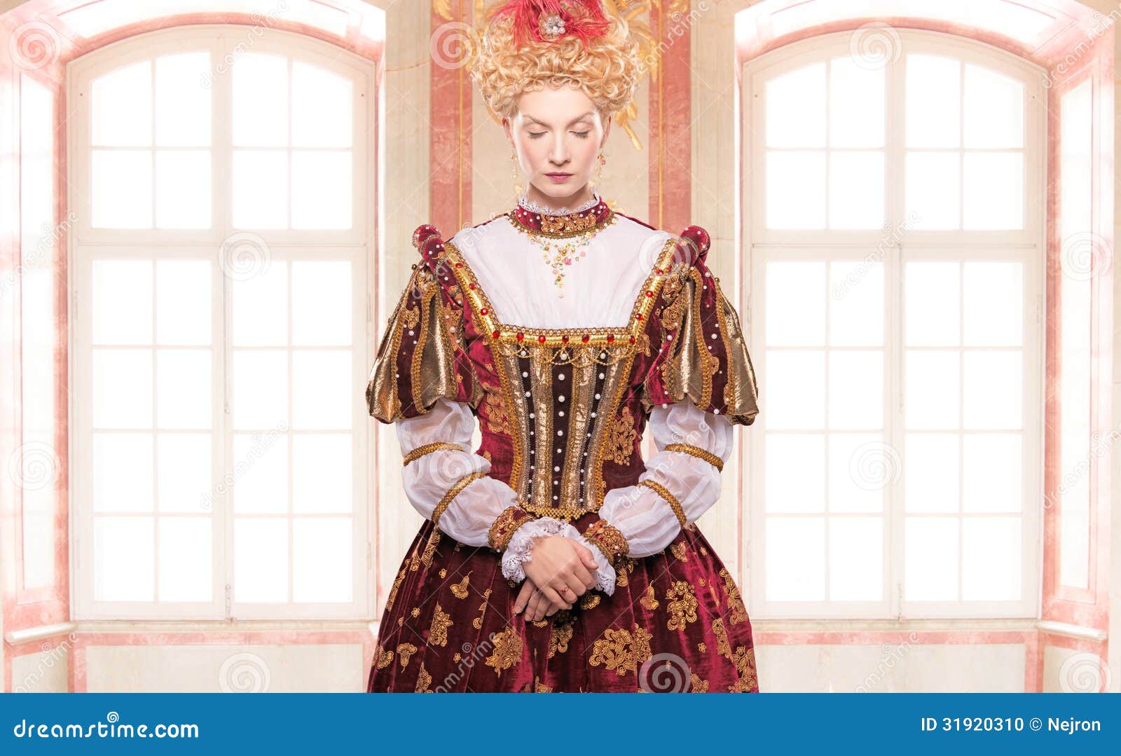 Beautiful queen stock photo. Image of lady, kingdom, history - 31920310