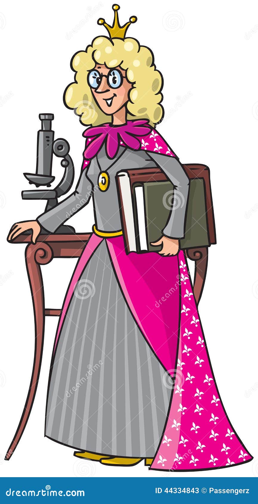 Beautiful Queen Scientist Stock Illustrations – 3 Beautiful Queen ...