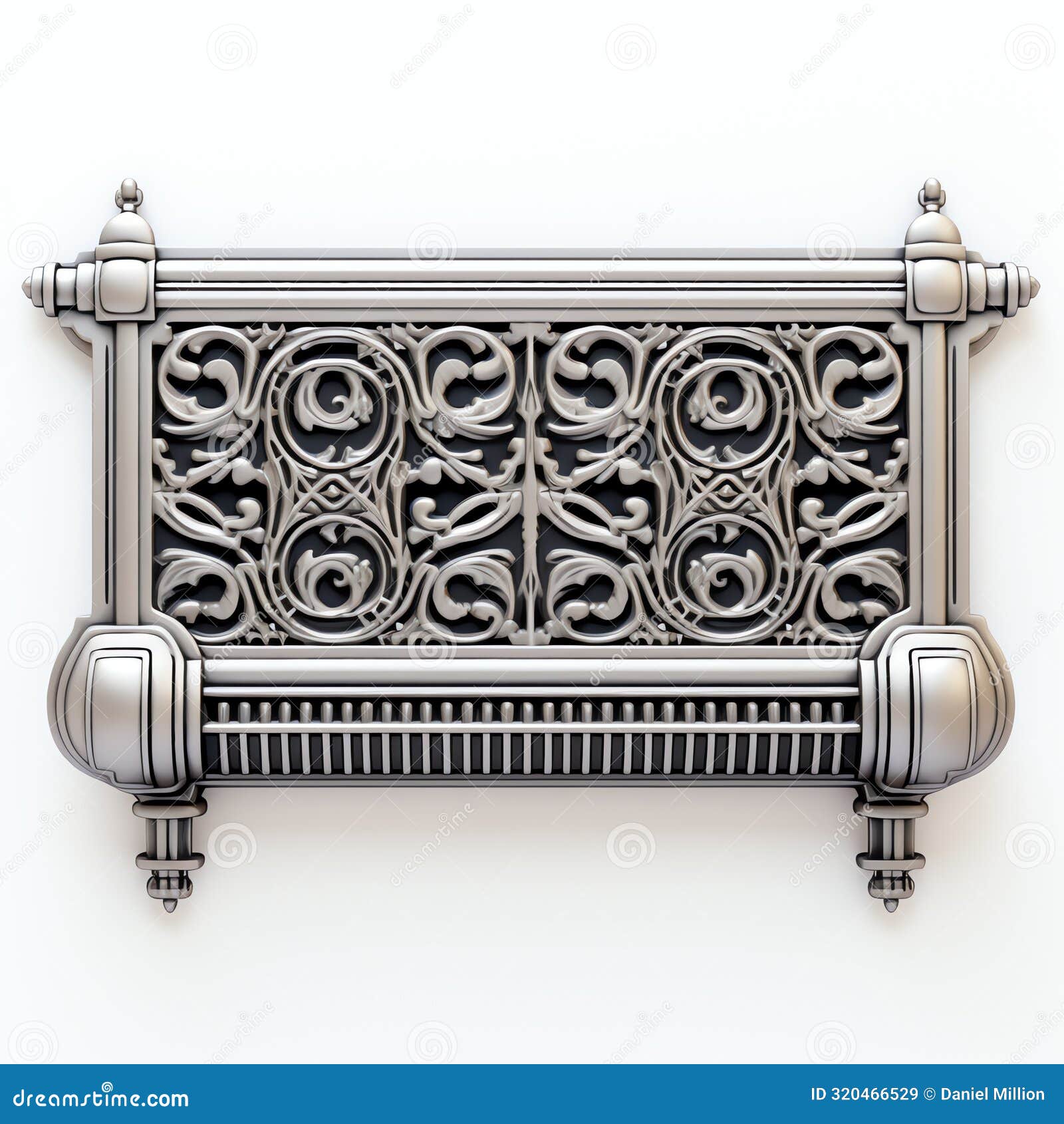 Beautiful Radiator Grille Clipart Illustration | CartoonDealer.com ...