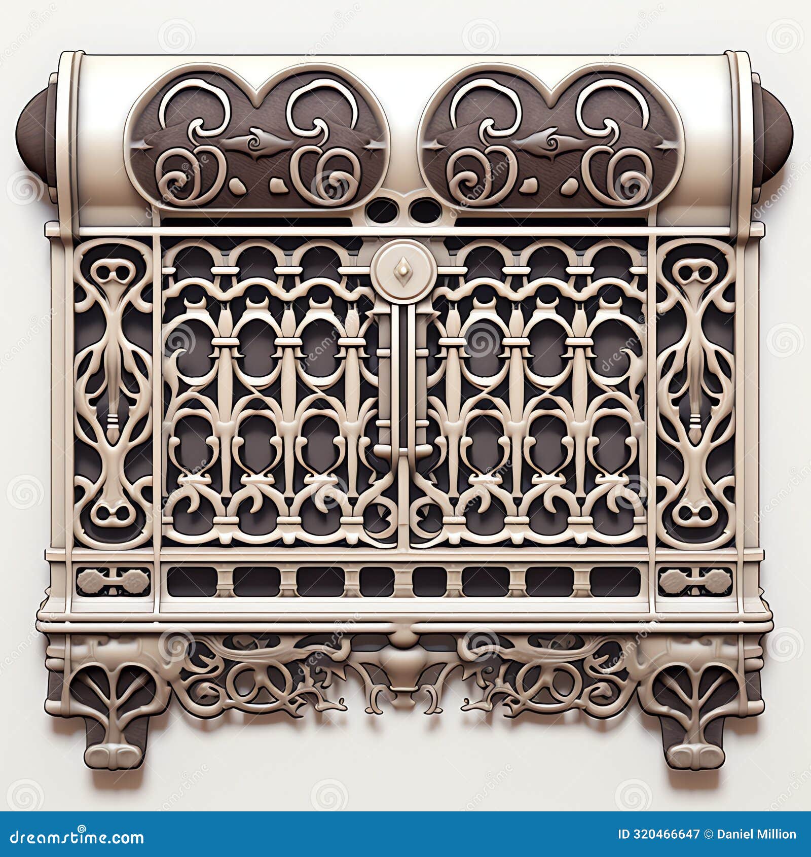Beautiful Radiator Grille Clipart Illustration Royalty-Free Cartoon ...