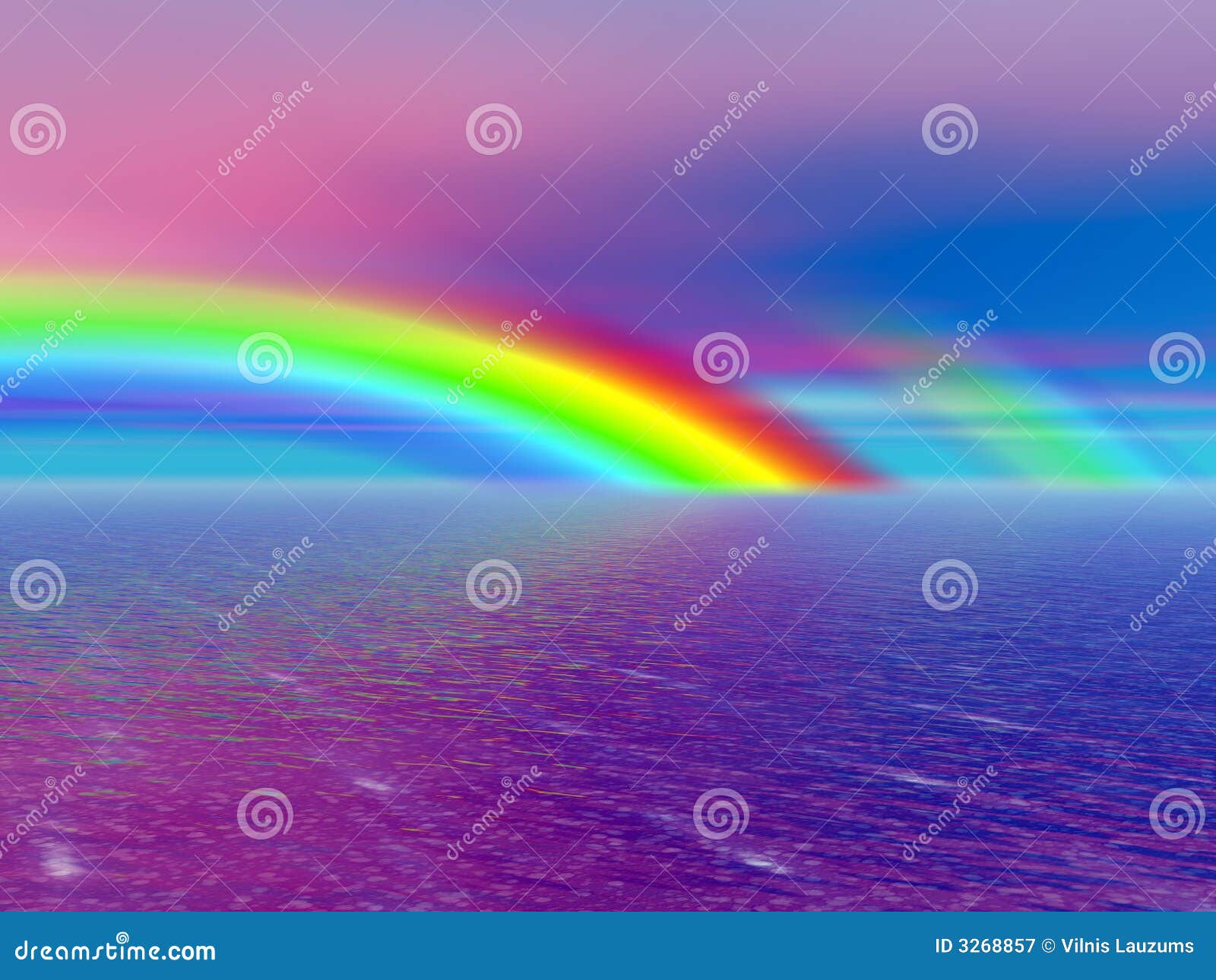 Beautiful rainbow stock illustration. Illustration of backdrop - 3268857