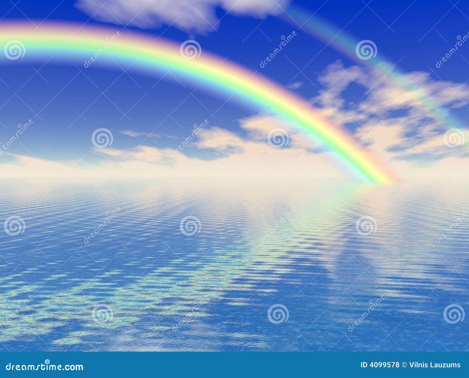 Beautiful Rainbow Royalty-Free Stock Image | CartoonDealer.com #881392