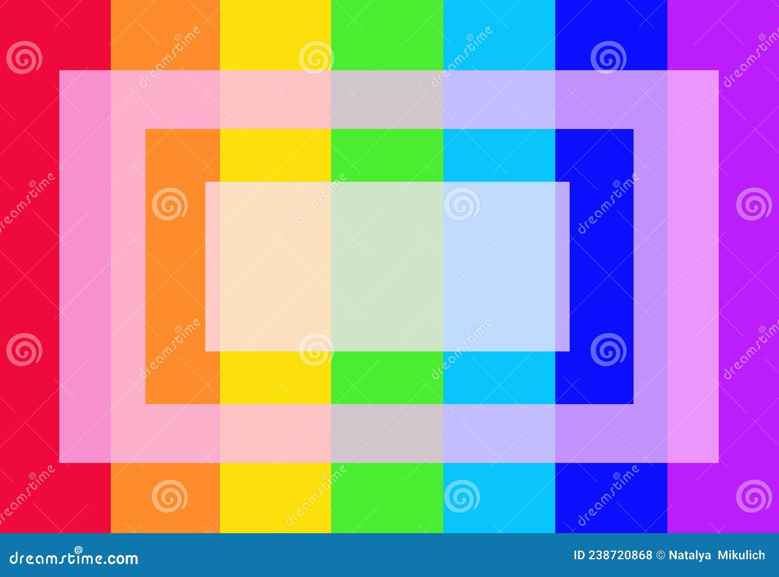 Beautiful Rainbow Background with Space for Text. Rainbow Stripe ...