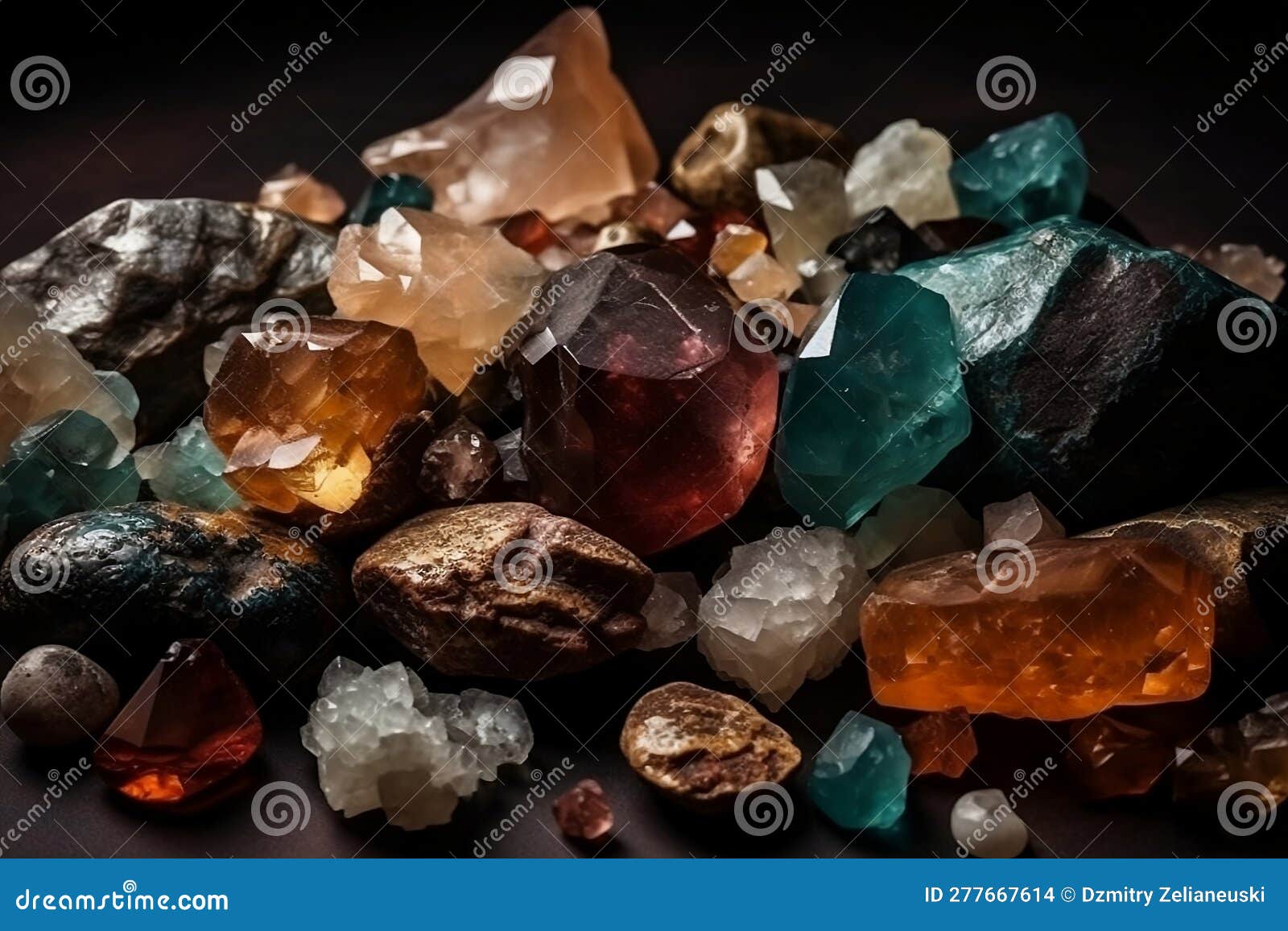 Beautiful Rare Gems. Expensive Things. Generative AI. Stock ...