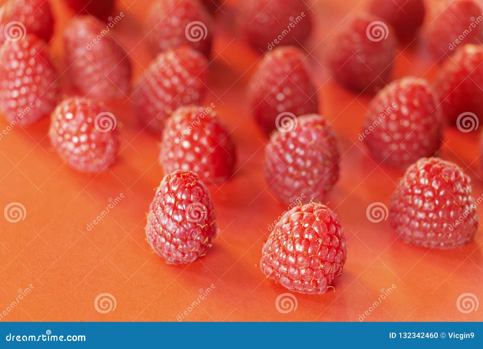 Raspberry fruit stock photo. Image of seamless, healthy - 132342460