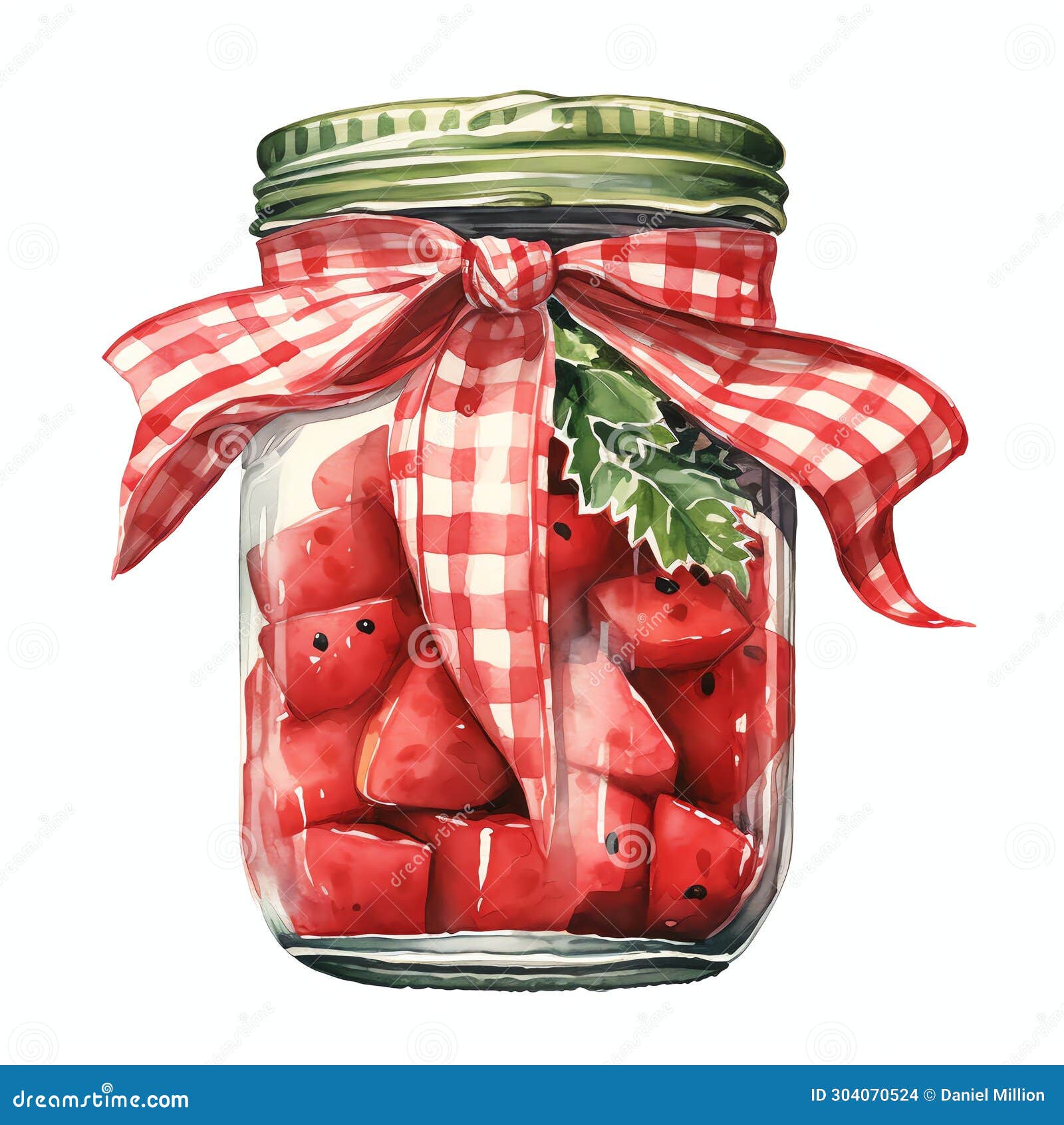 Beautiful Raspberry Jam Jar Clipart Illustration Stock Illustration ...
