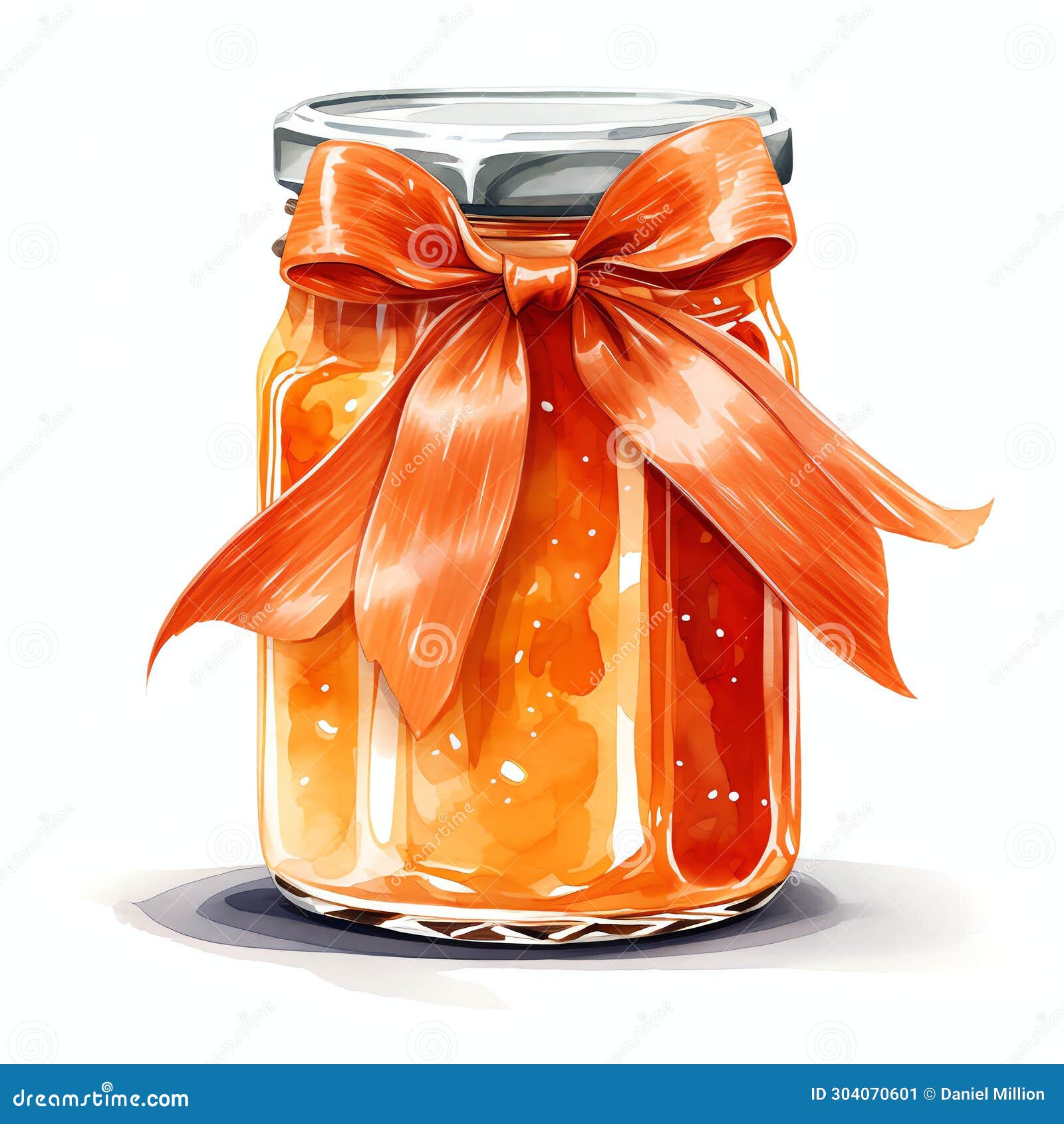Beautiful Raspberry Jam Jar Clipart Illustration Stock Illustration ...