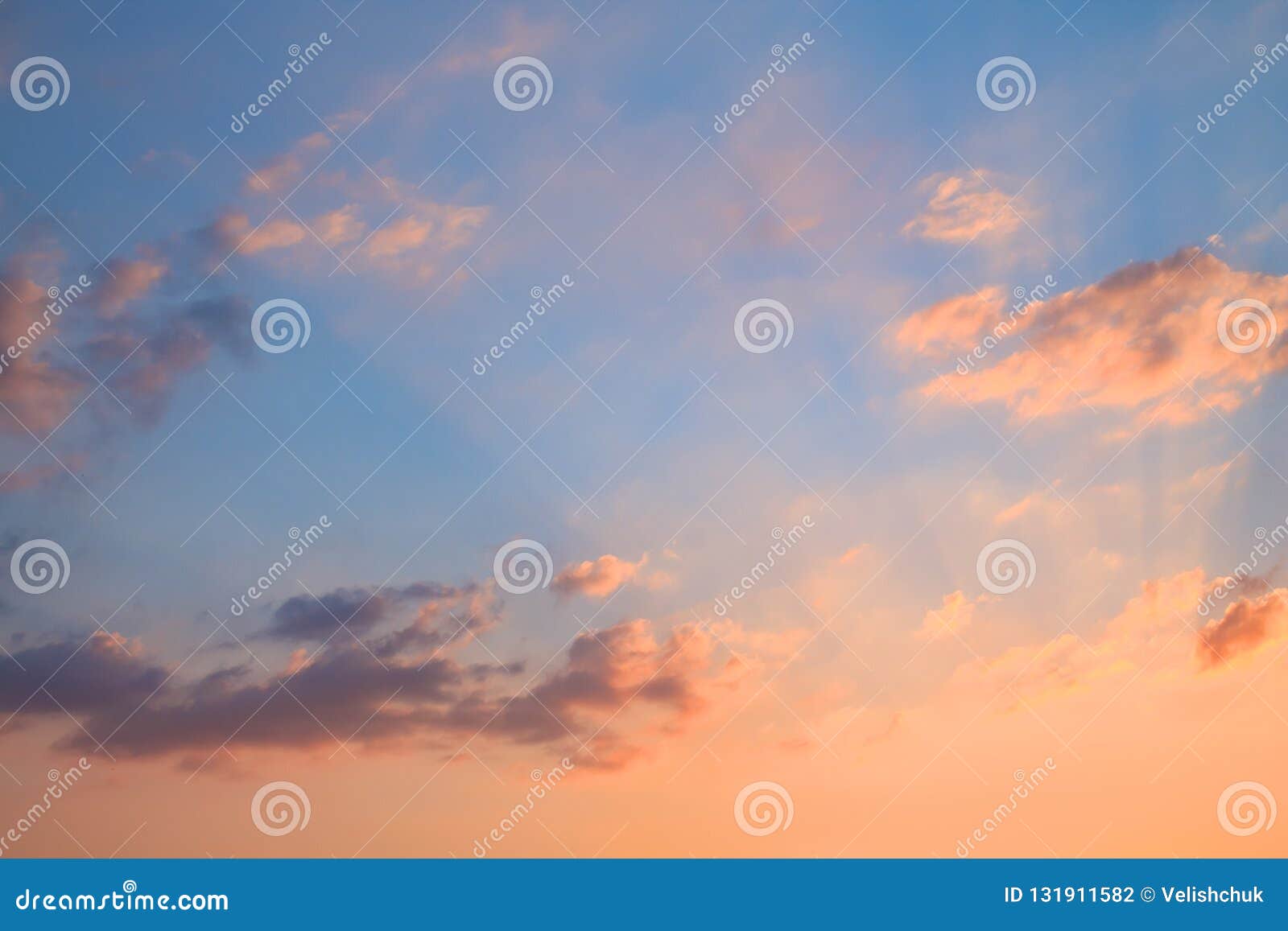Beautiful Rays of the Sun during Sunset Stock Photo - Image of dramatic ...