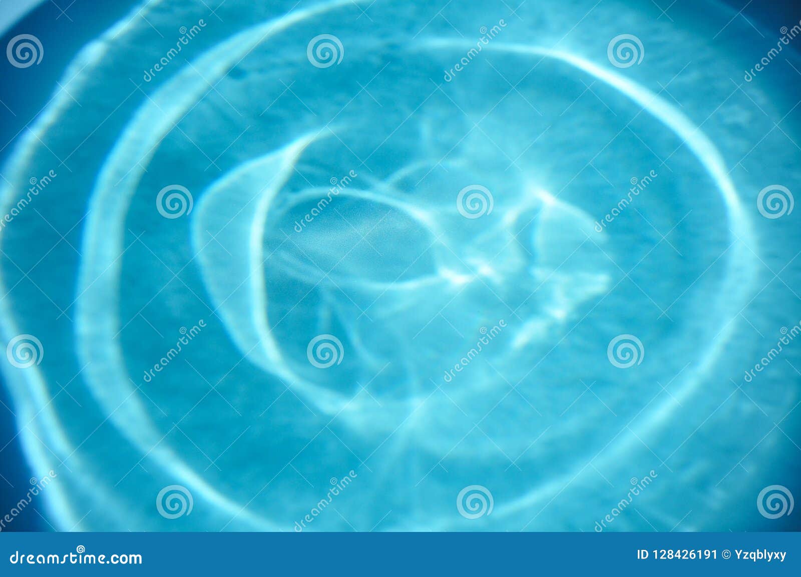 The Beautiful Rays of Water Refraction Stock Image - Image of rays ...