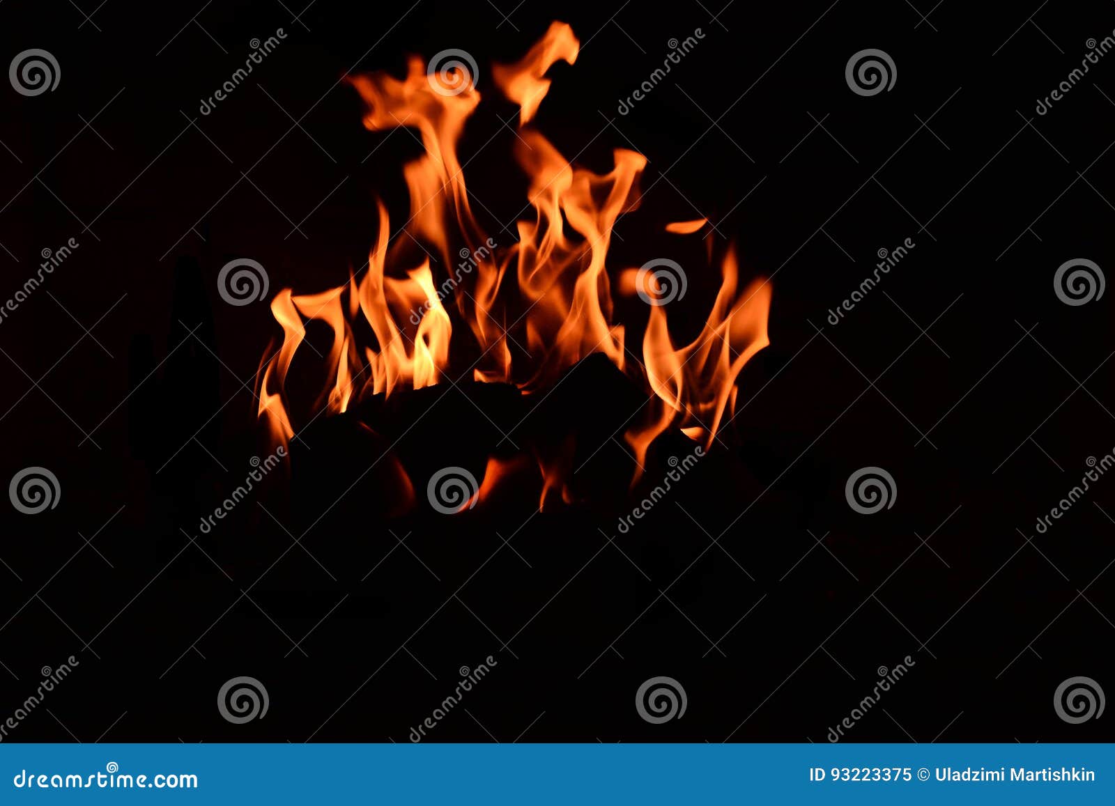 Beautiful real fire stock image. Image of beautiful, light - 93223375