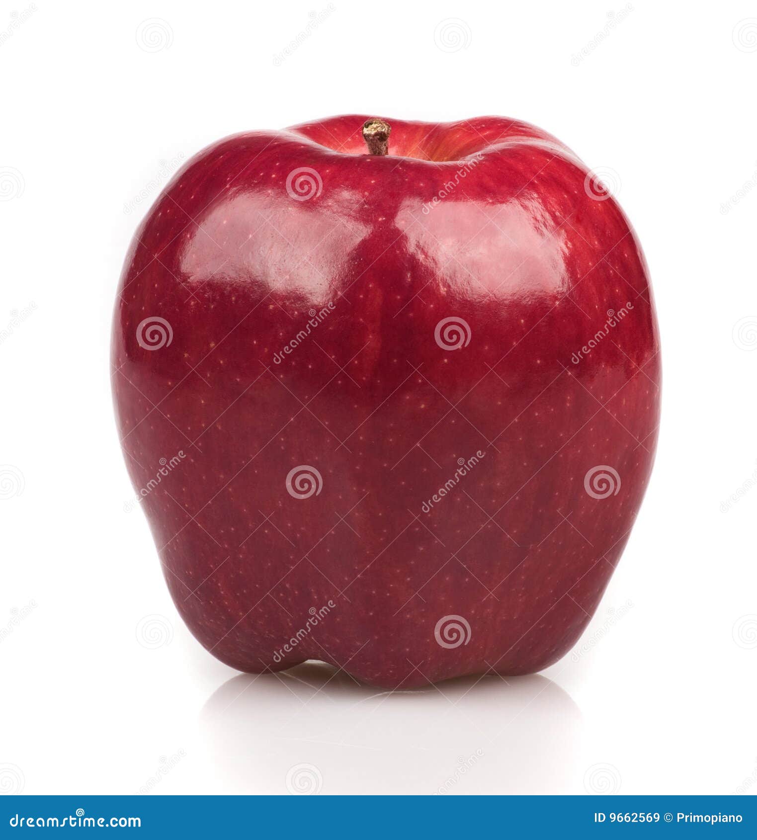 Beautiful red apple stock image. Image of green, delicious - 9662569