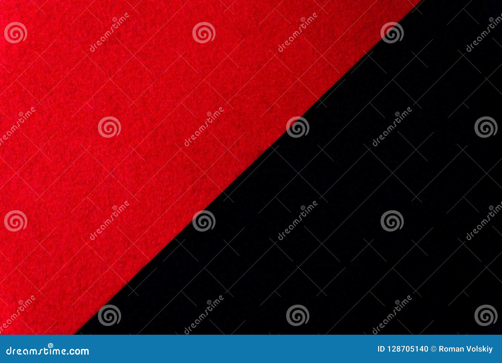 A Beautiful Red Black Background Divided in Half. Stock Photo - Image ...