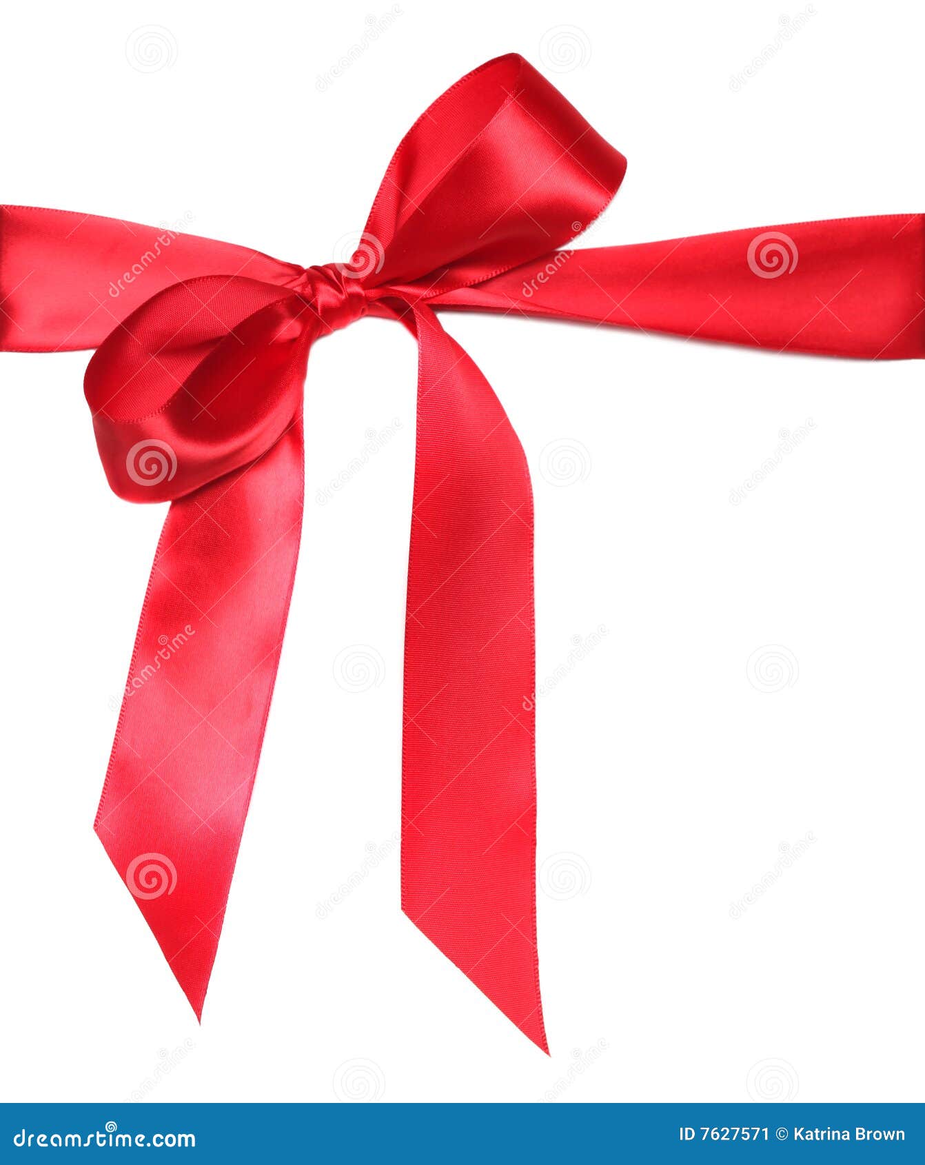 Beautiful Red Bow on White stock image. Image of anniversary - 7627571