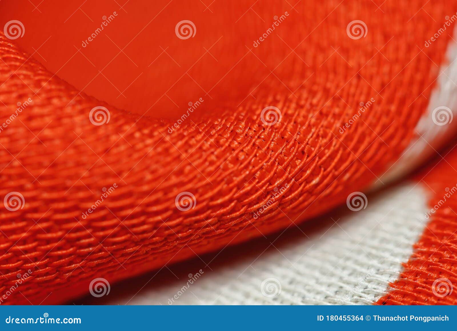 Red Color Texture of Cloth in Abstract Macro for Background Stock Photo ...