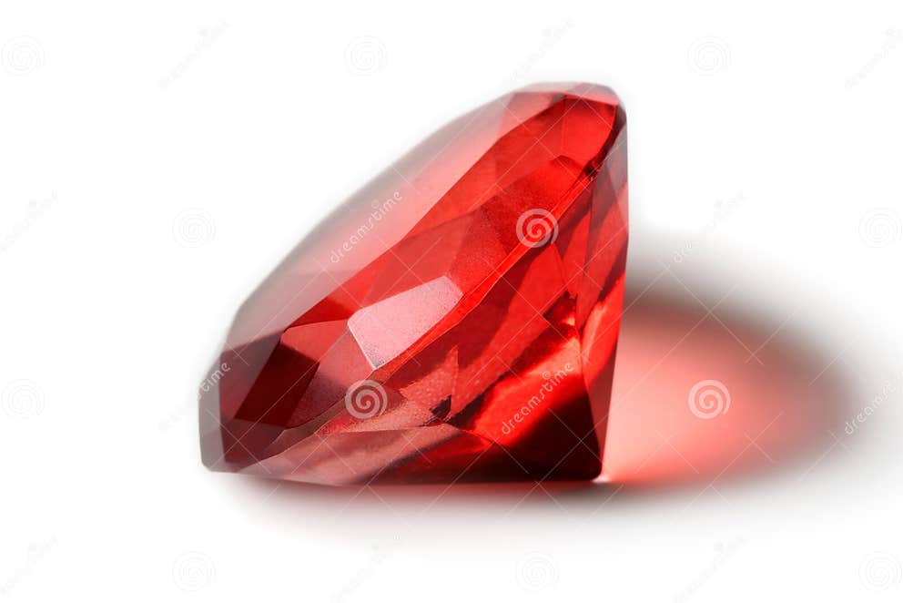 Beautiful red gem stock photo. Image of shiny, emerald - 2152734