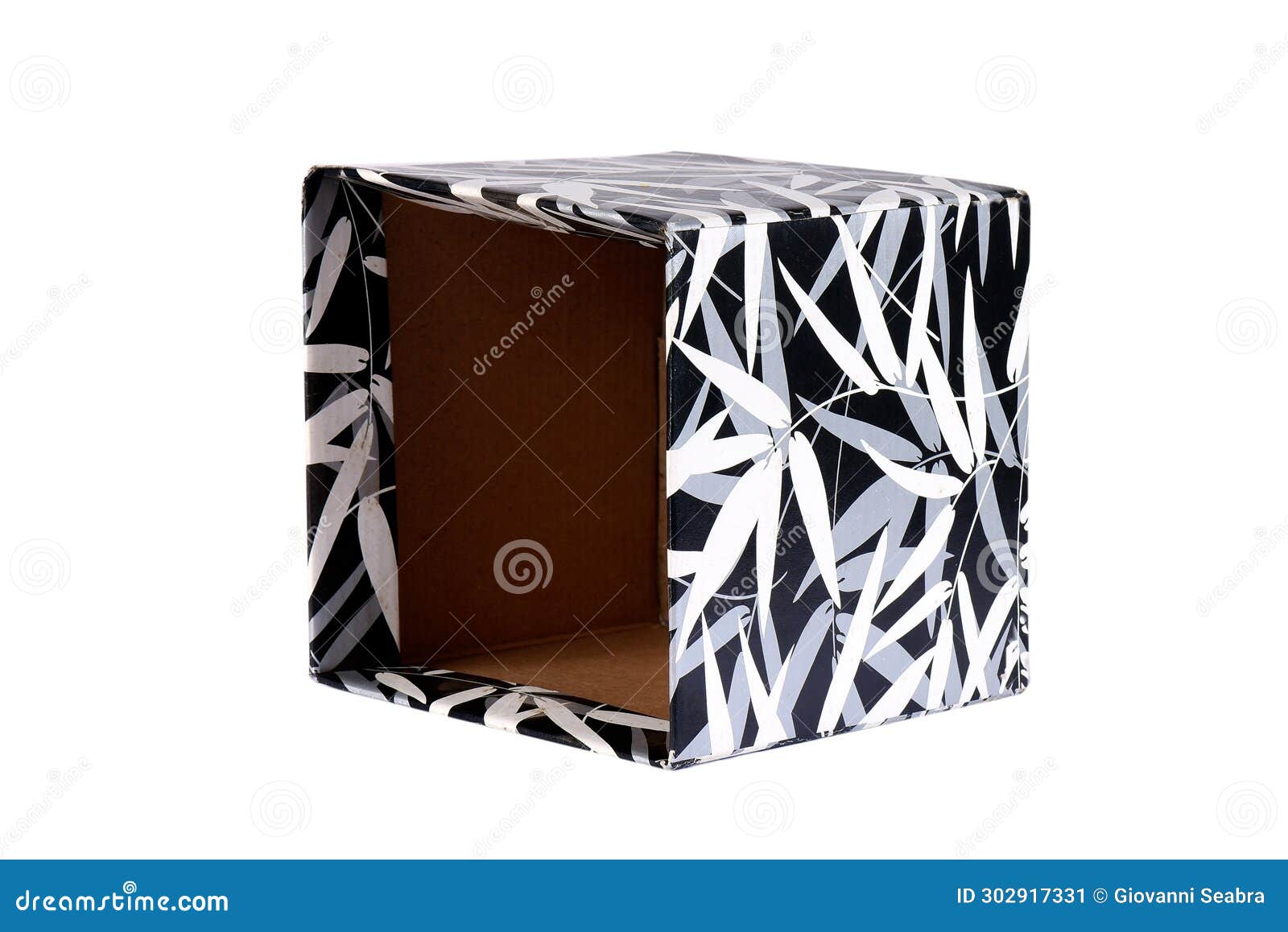 Beautiful Red Gift Box with Open Lid with Side View and Space for Text ...