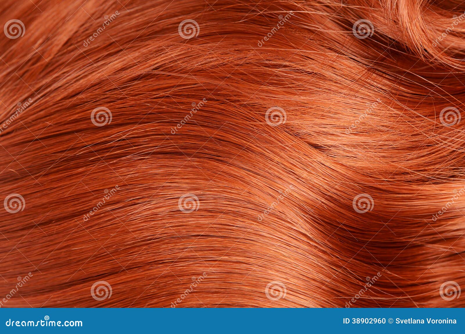 Beautiful Red Hair As a Background Stock Photo - Image of style ...