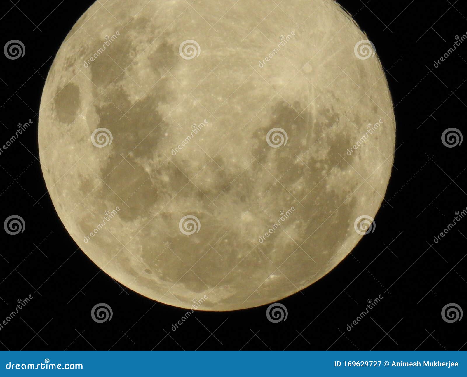Beautiful Red Moon in Night Sky Stock Image - Image of astronomy ...