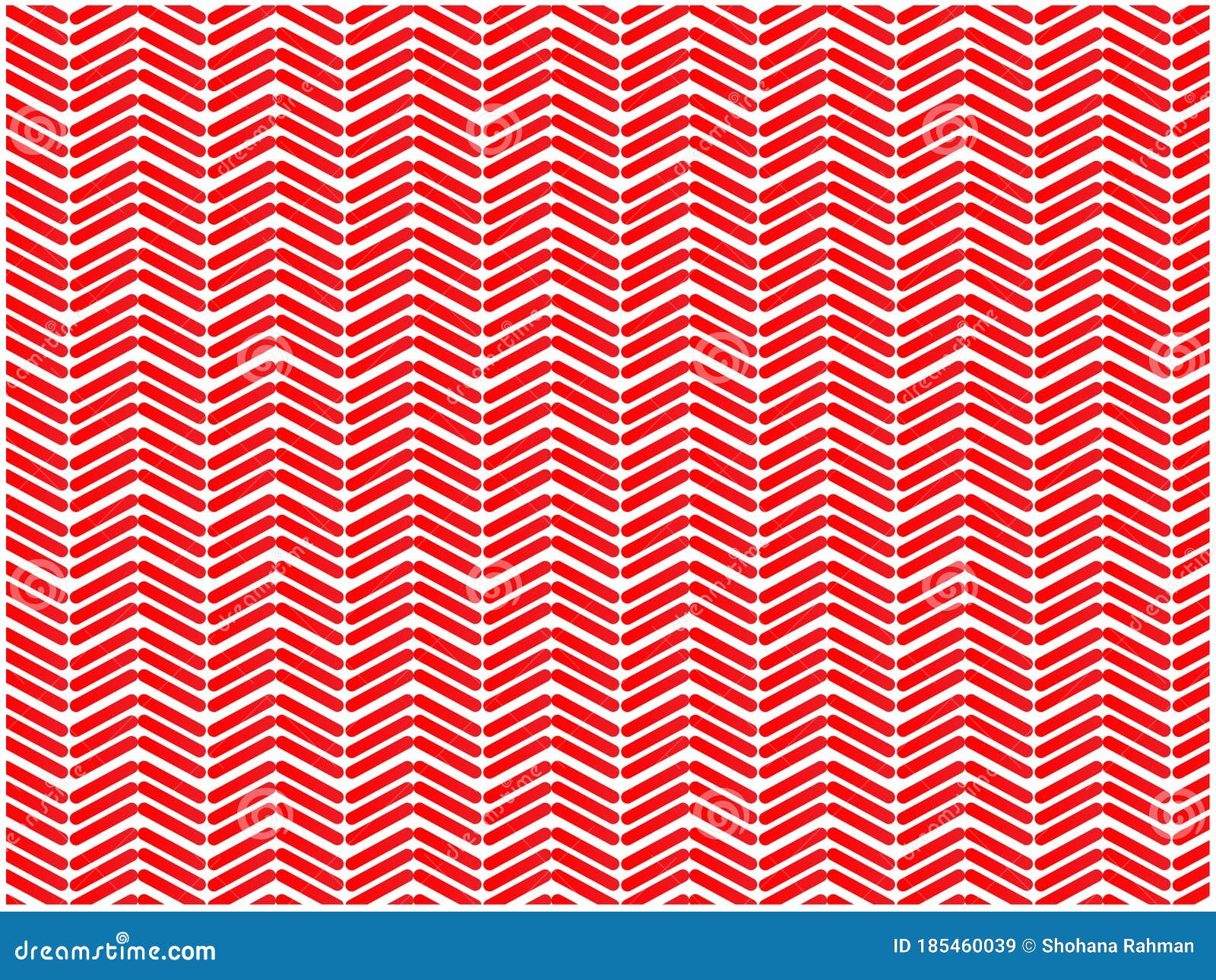 Beautiful Red Pattern Design on White Background Stock Illustration ...