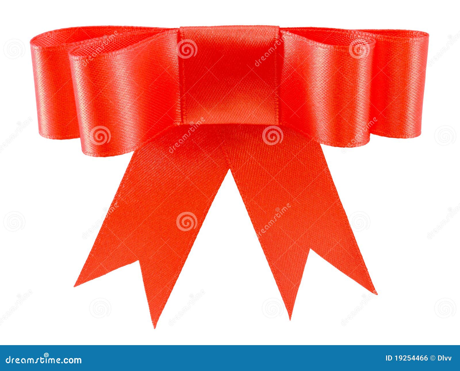 Beautiful Red Satin Gift Bow Stock Photo - Image of gift, ornate: 19254466
