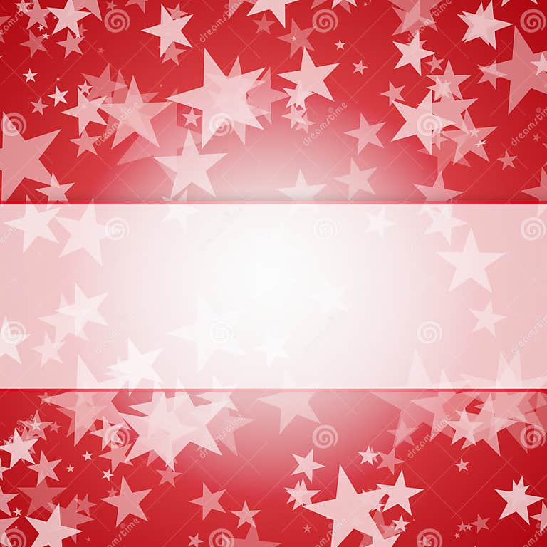 Beautiful red star frame stock illustration. Illustration of shine ...